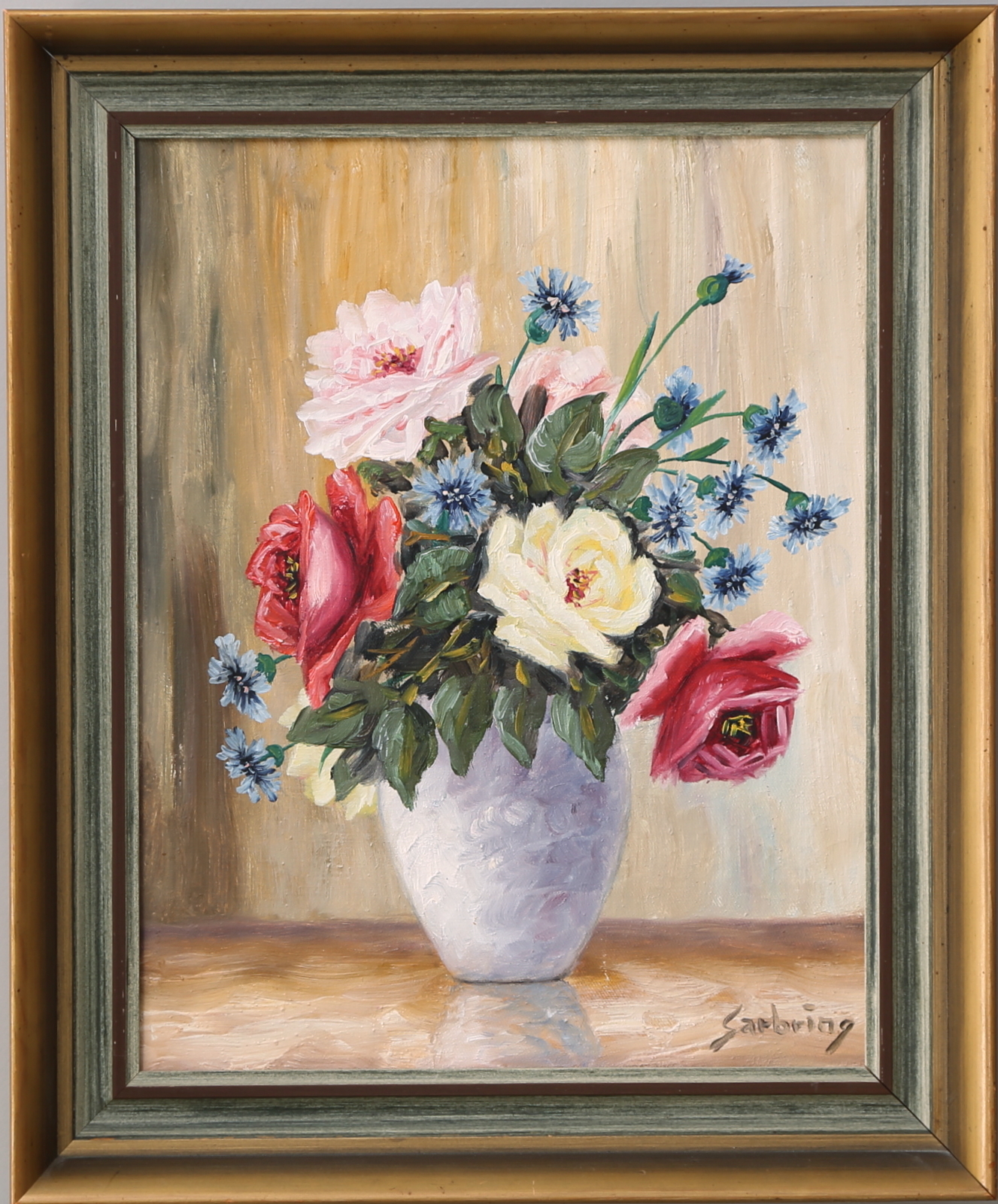 Images for 182794. OIDENTIFIERAD KONSTNÄR. Flower still life, oil on ...
