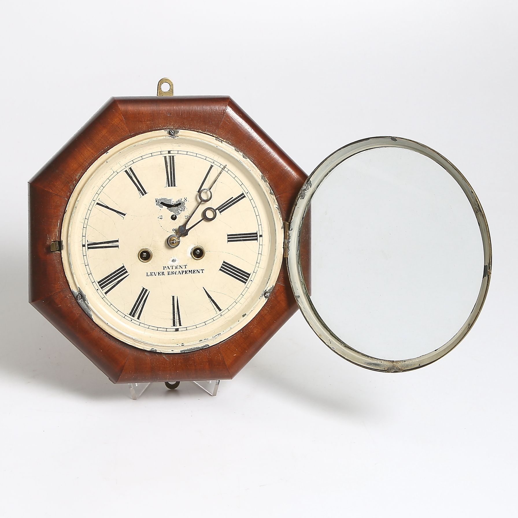 Images for 183378. WALL CLOCK, Patent Lever Escapement. Early 20th ...