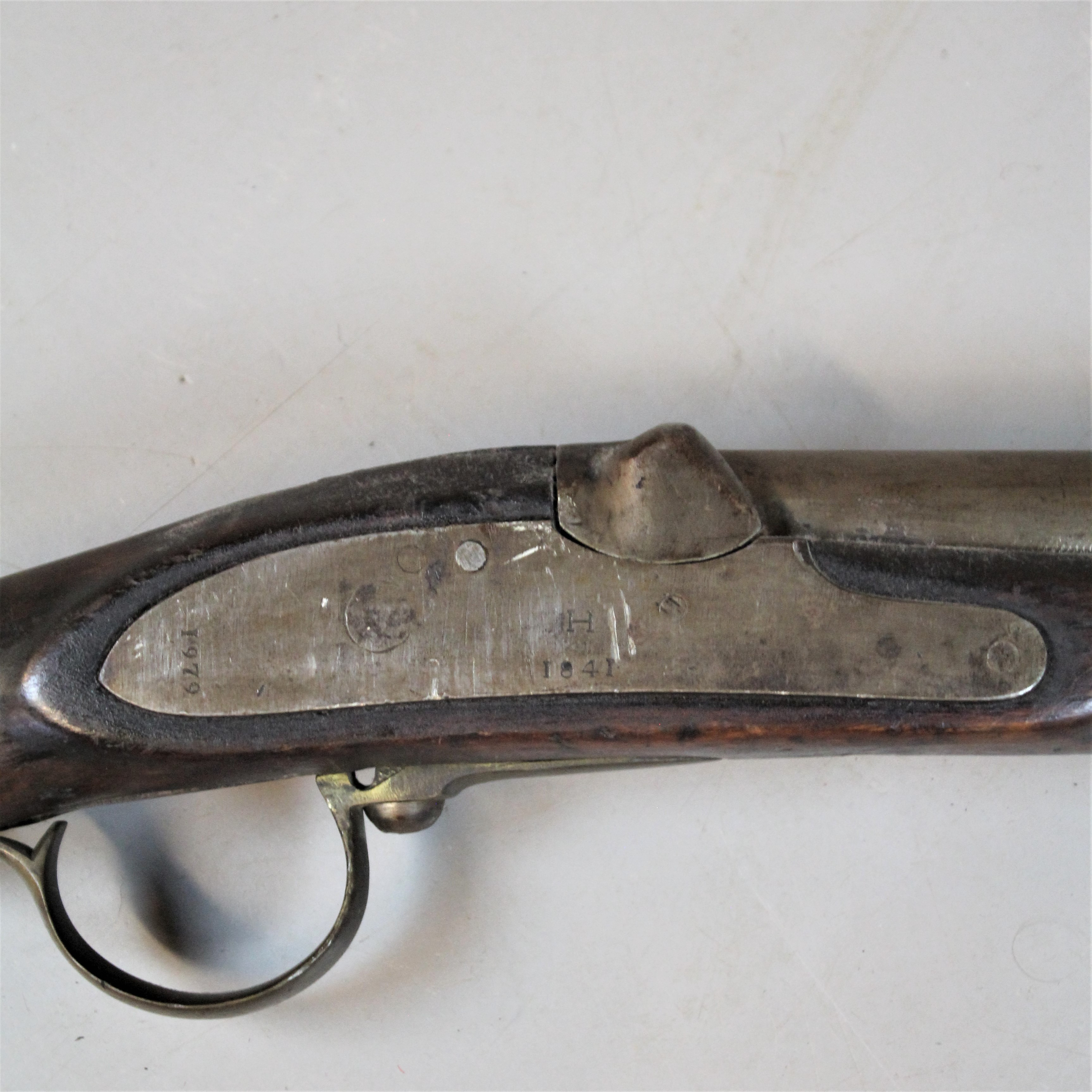 Images for 1839725. BAYONET FENCING RIFLE, wood/metal, spring barrel ...