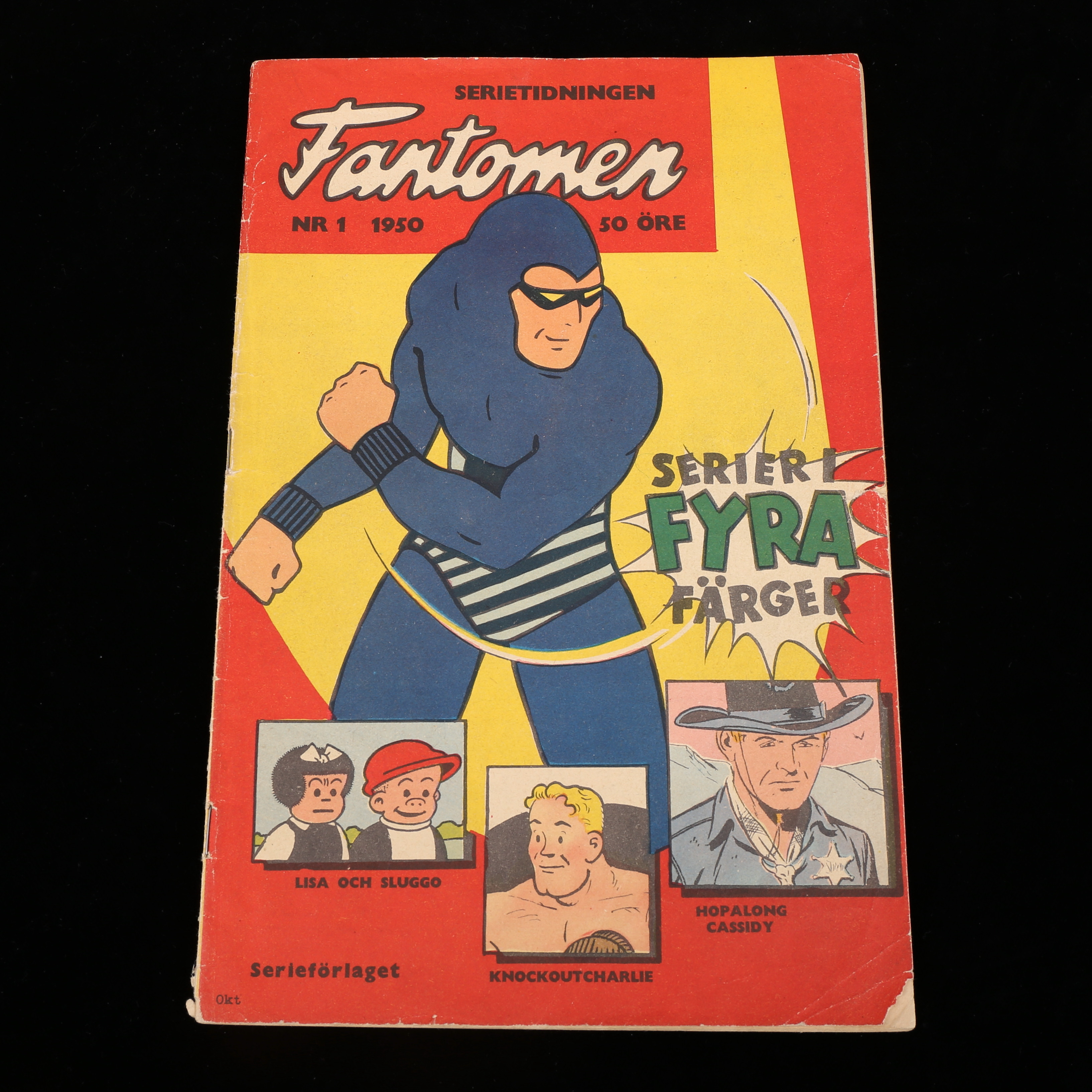 FANTOMEN, serietidning, nr 1-1950. | Barnebys