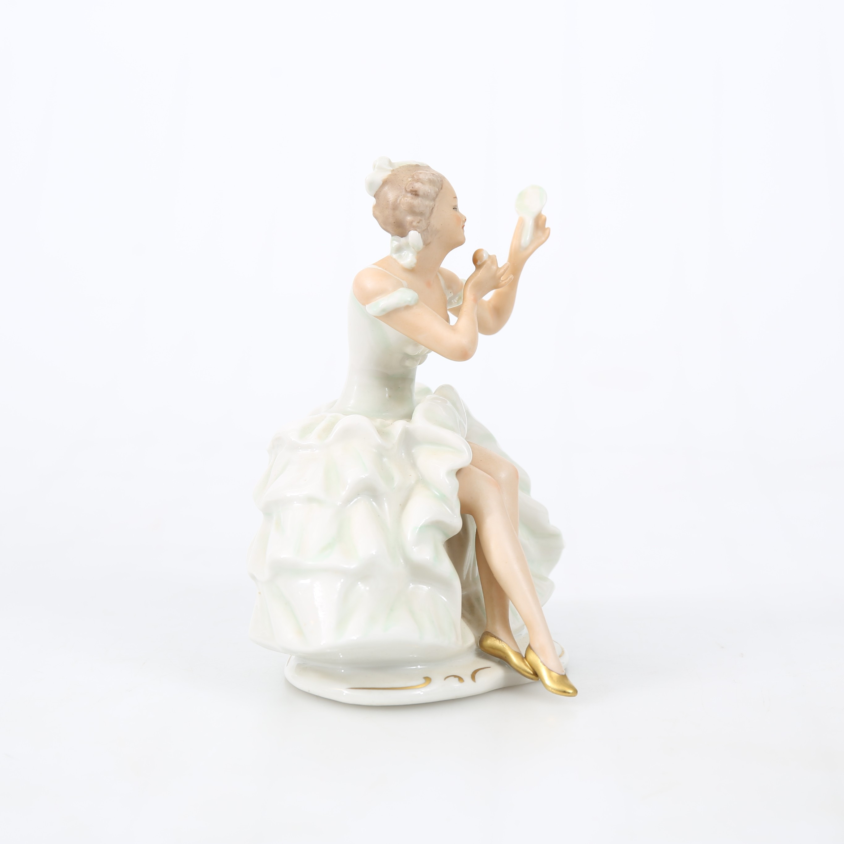 Bilder zu 1847181. FIGUR, Porzellan, Sitzende Tänzerin, Wallendorf ...