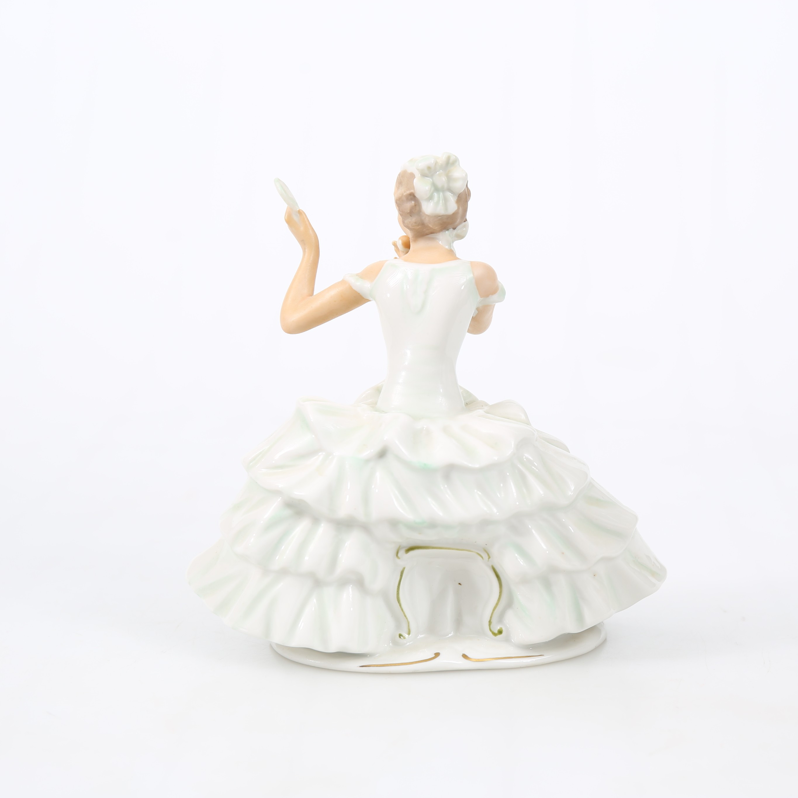 Bilder zu 1847181. FIGUR, Porzellan, Sitzende Tänzerin, Wallendorf ...