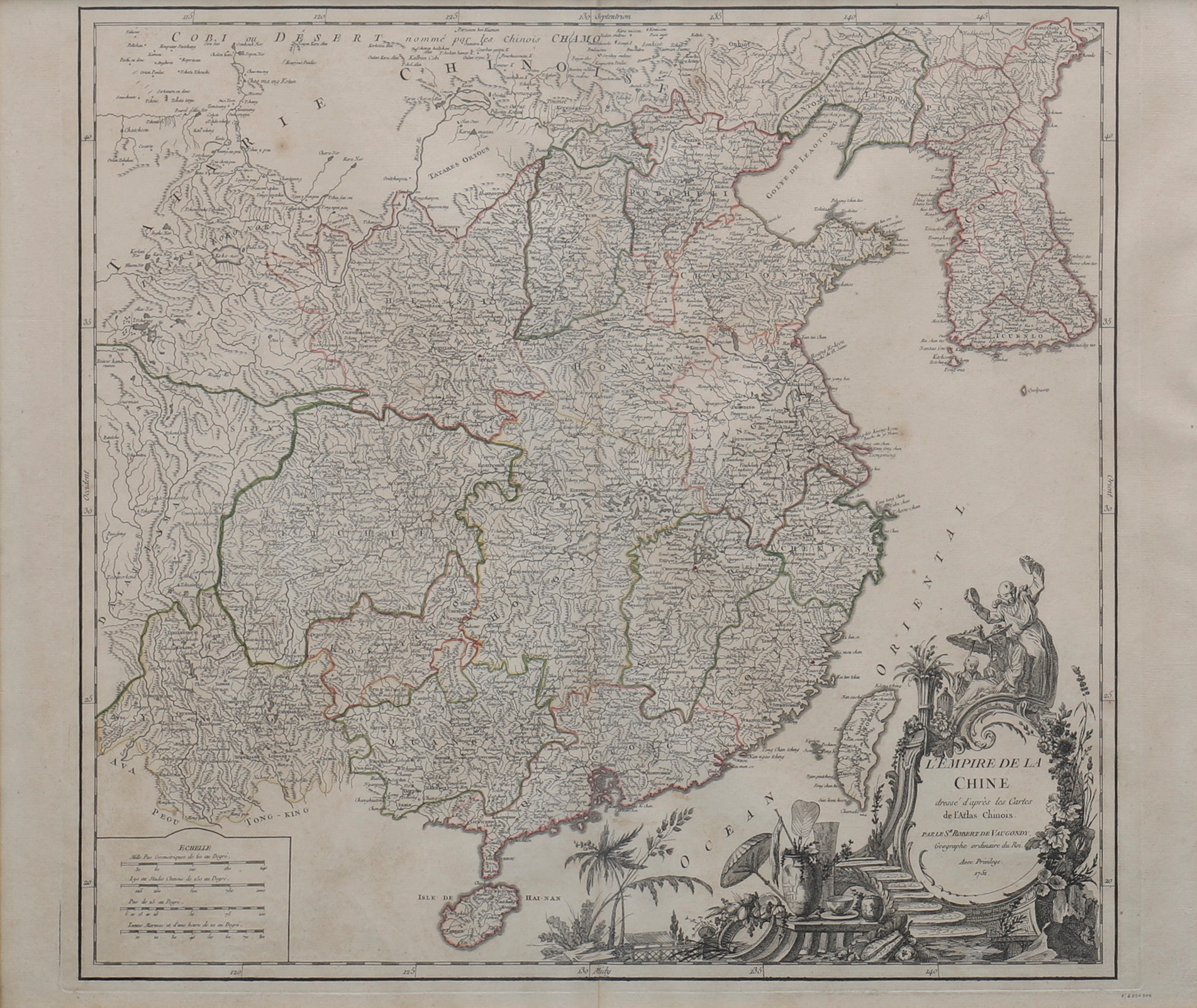 KARTA ÖVER KINA. | Barnebys