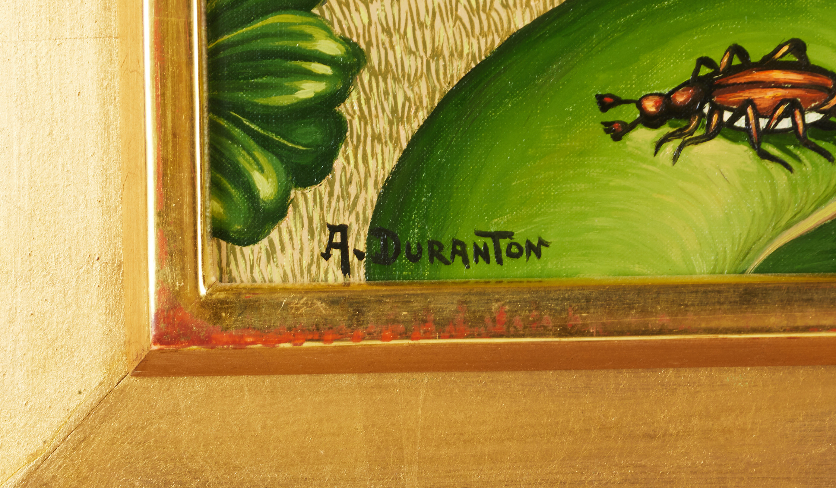 Images for 1851273. ANDRÉ DURANTON (FÖDD 1905-?). Cat, oil on canvas ...