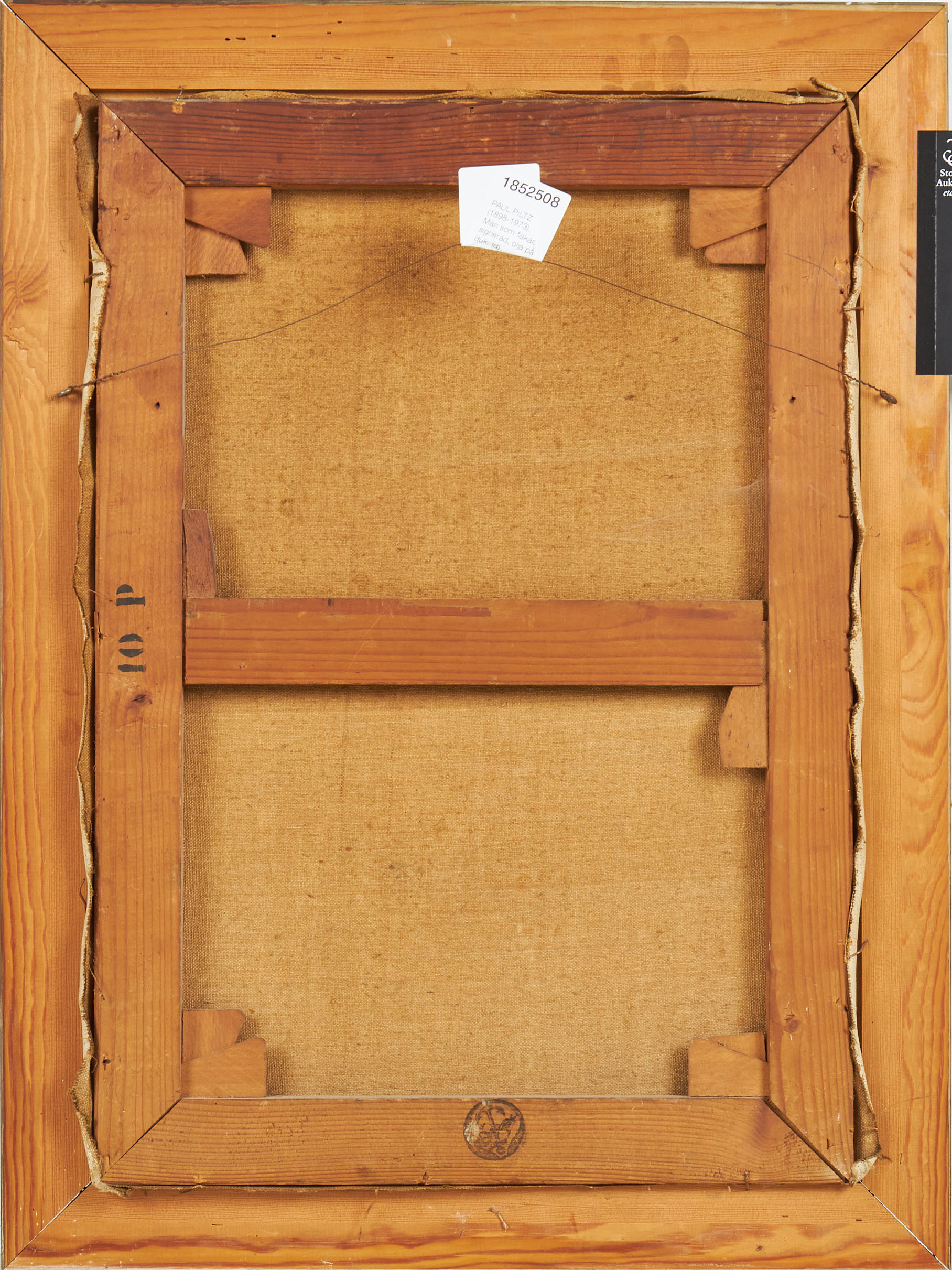 Images for 1852508. PAUL PILTZ (1898-1973). Men fishing, signed, oil on ...