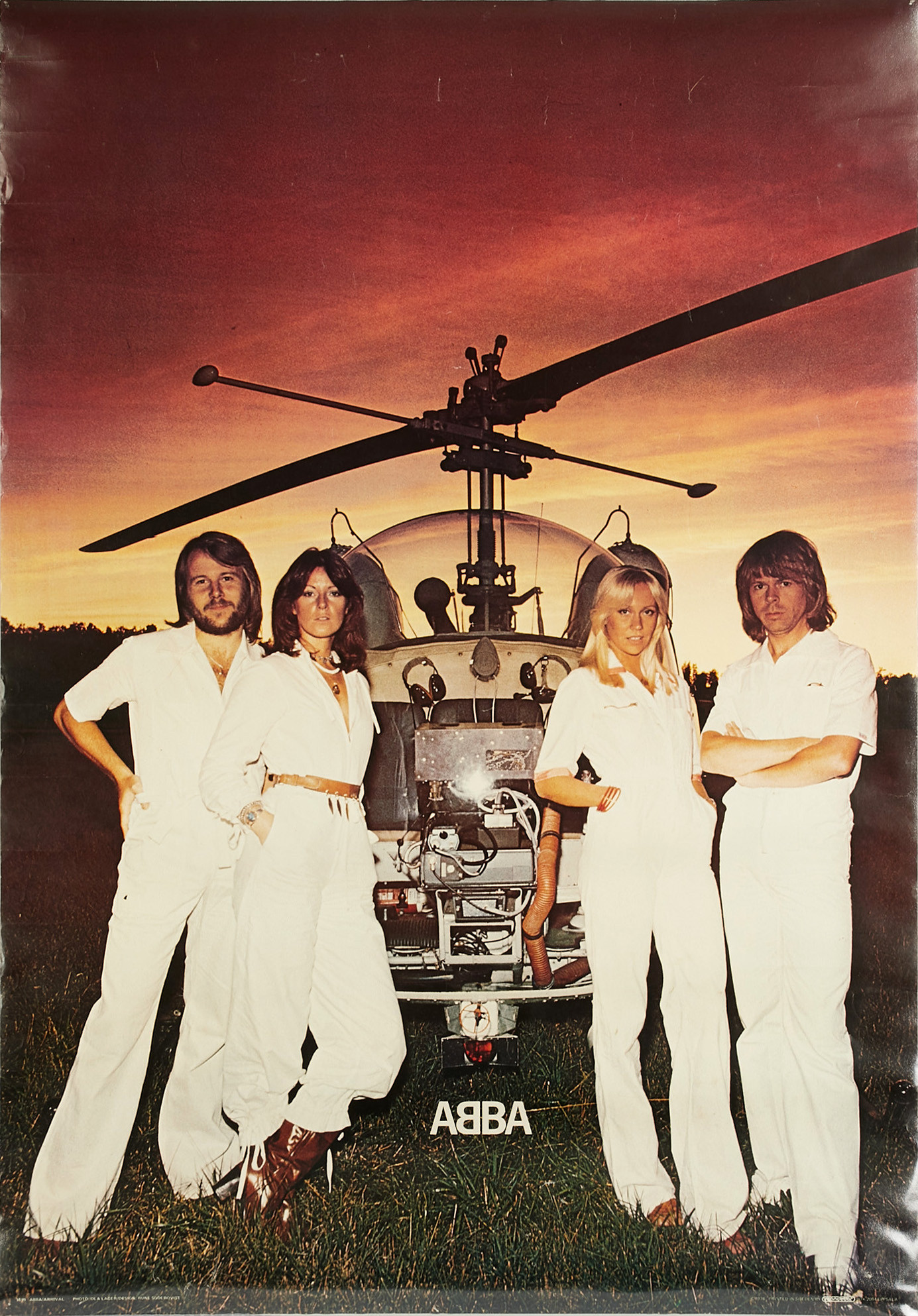 ABBA, ARRIVAL, poster, 1976. Konst - Grafik - Auctionet