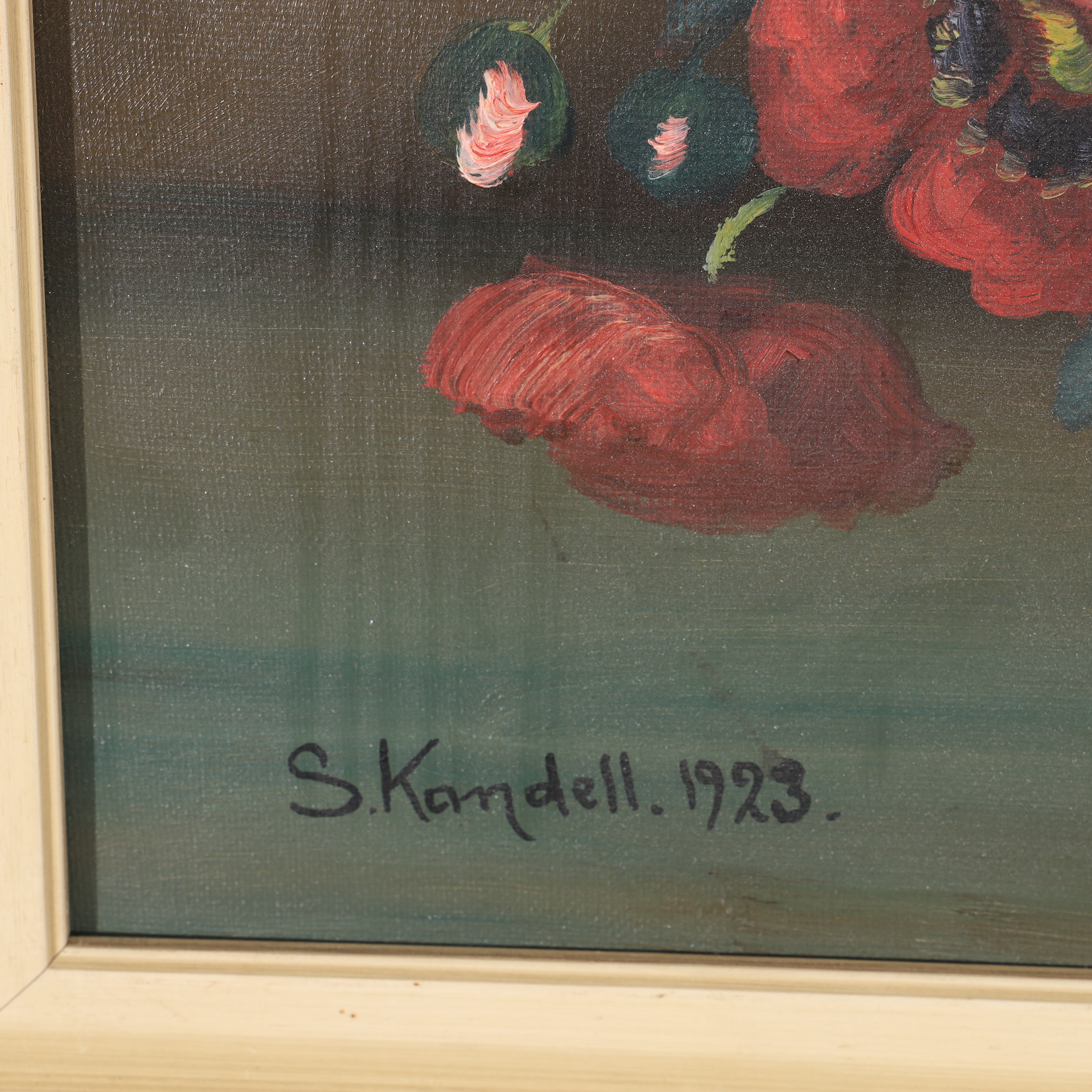 Images for 1861067. STURE KANDELL. Flower still life, oil on canvas ...