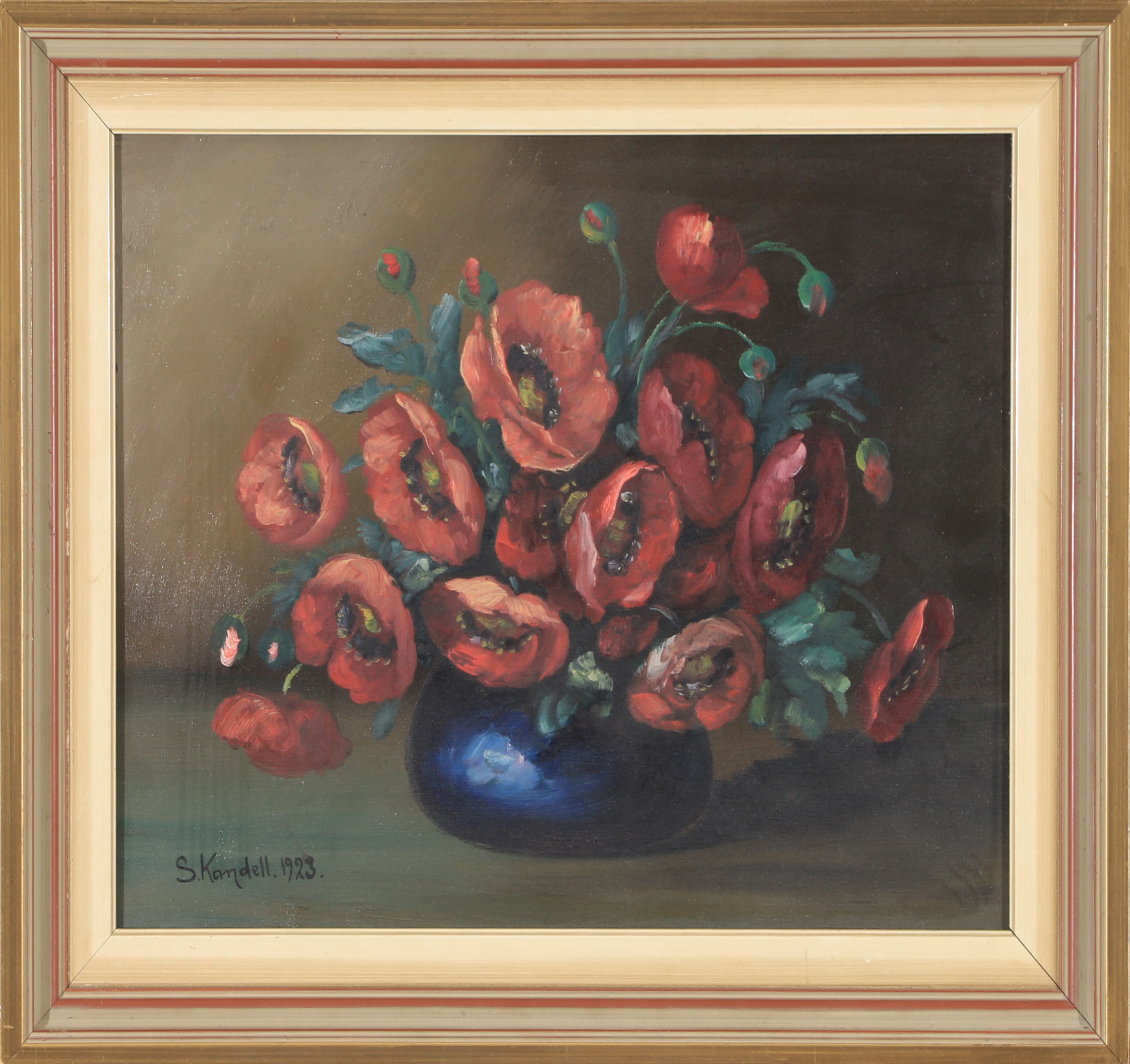 Images for 1861067. STURE KANDELL. Flower still life, oil on canvas ...