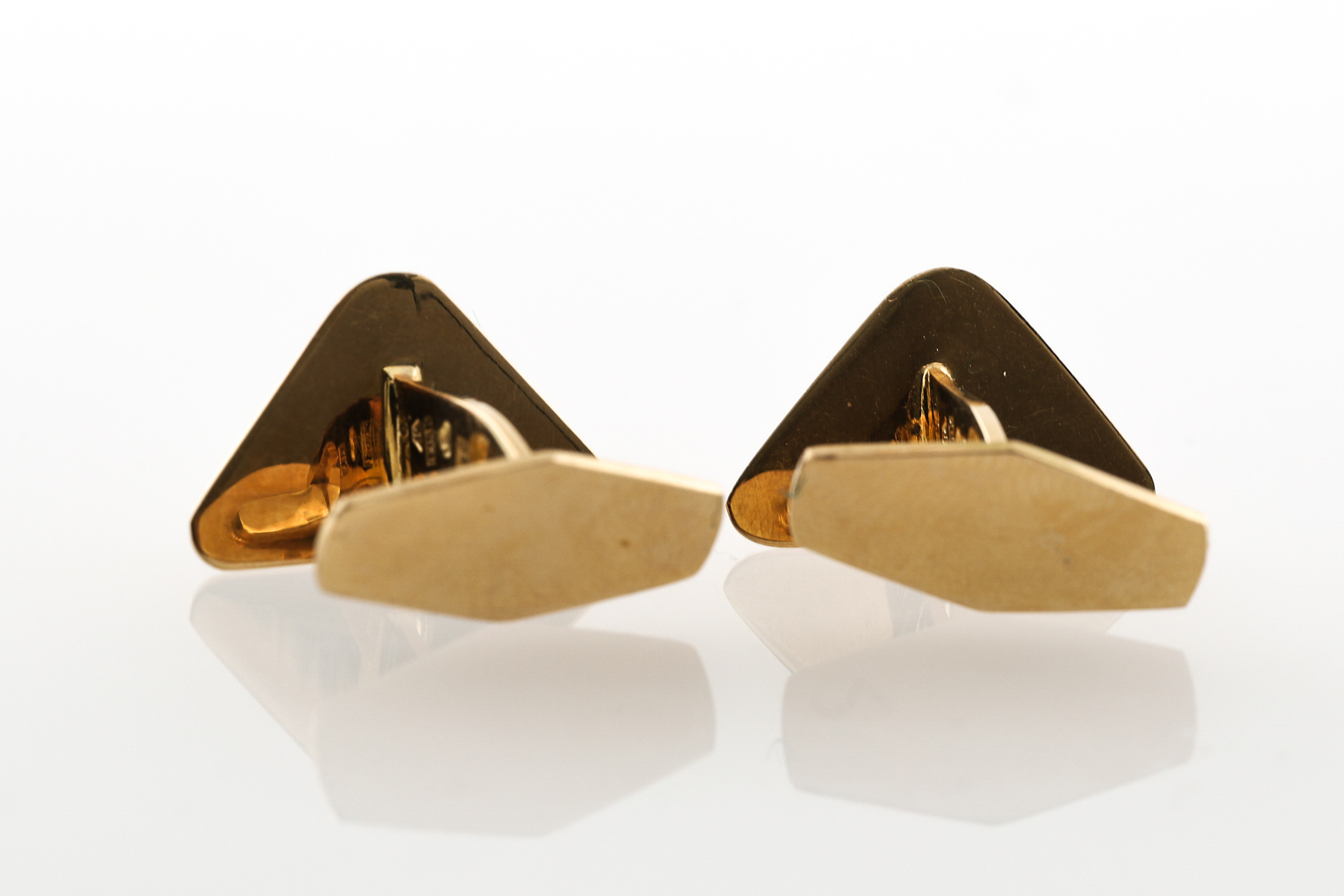 1865852. RANSKASINAPIT, 18K, punakulta, Lene Ringenin keskipakovalu ...