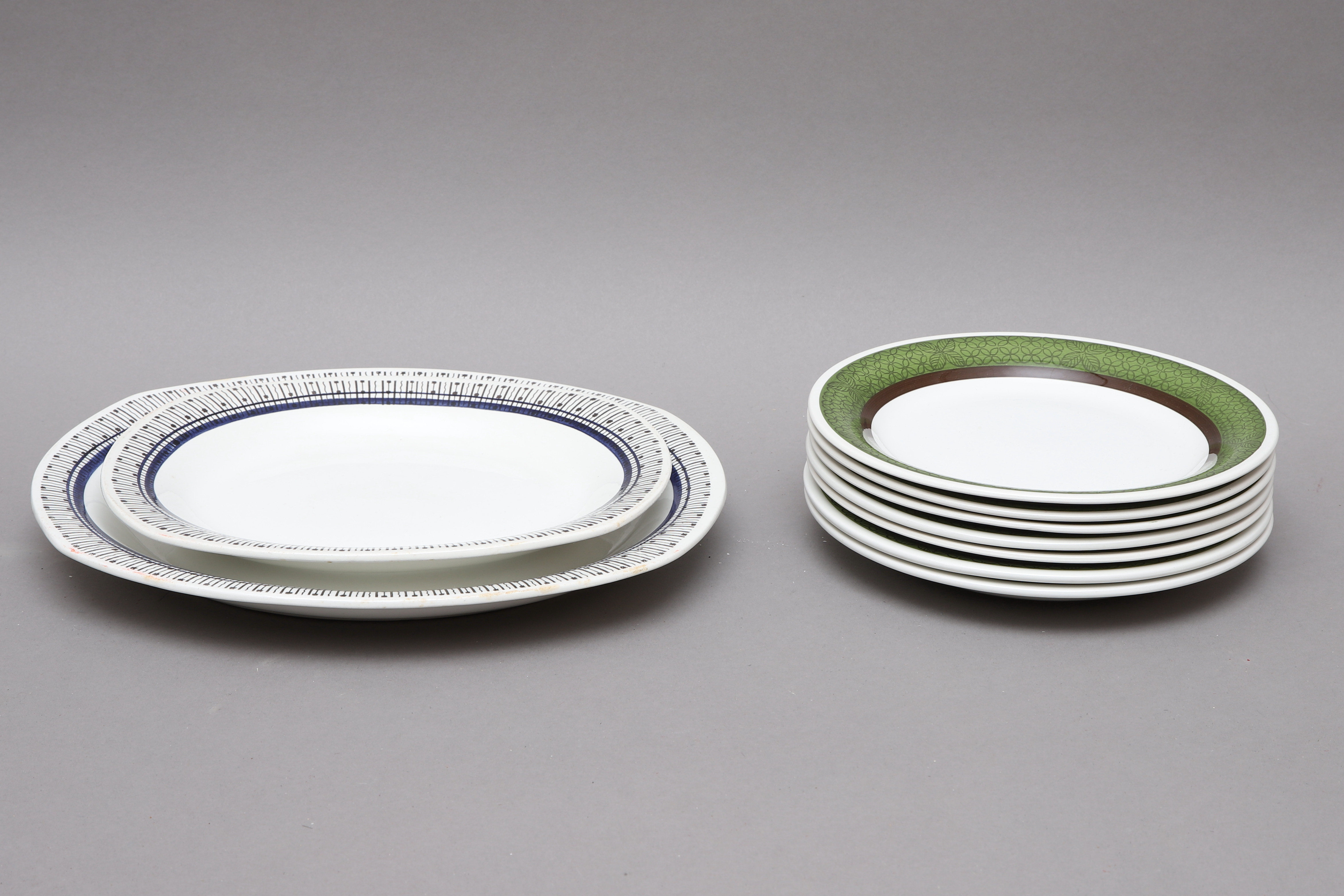 Images for 1865884. PLATES & PLATE, 9 pcs, "Eva" & "Majlis", Upsala ...