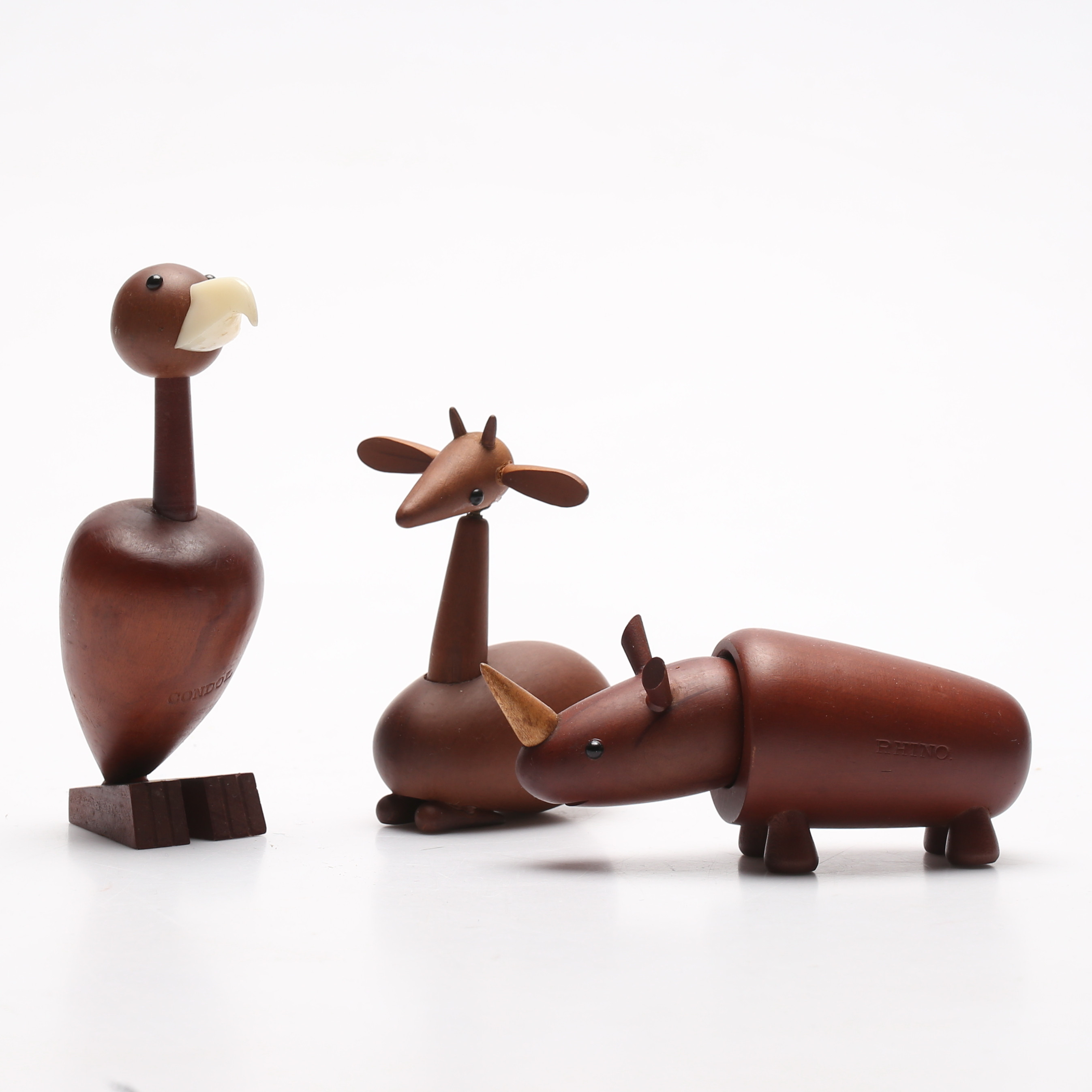 1868265. VEISTOKSET, 3 kpl, tiikki, "Royal Pet", Senshukai, Japani ...