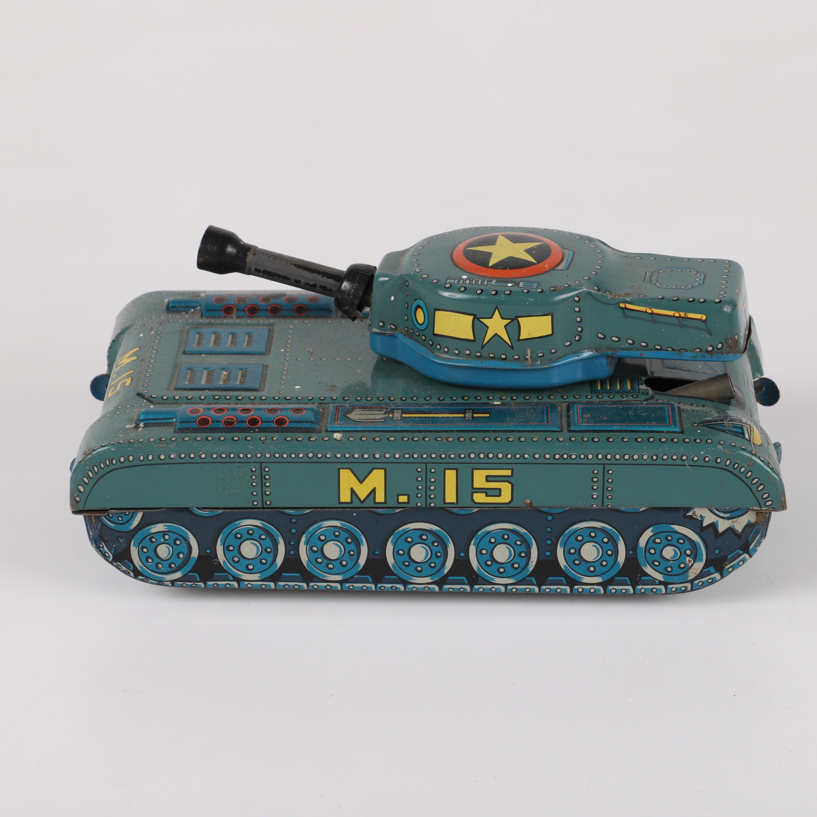 Images for 1868440. BATTLE/TANK, "M15", tin, Modern Toys, Japan ...