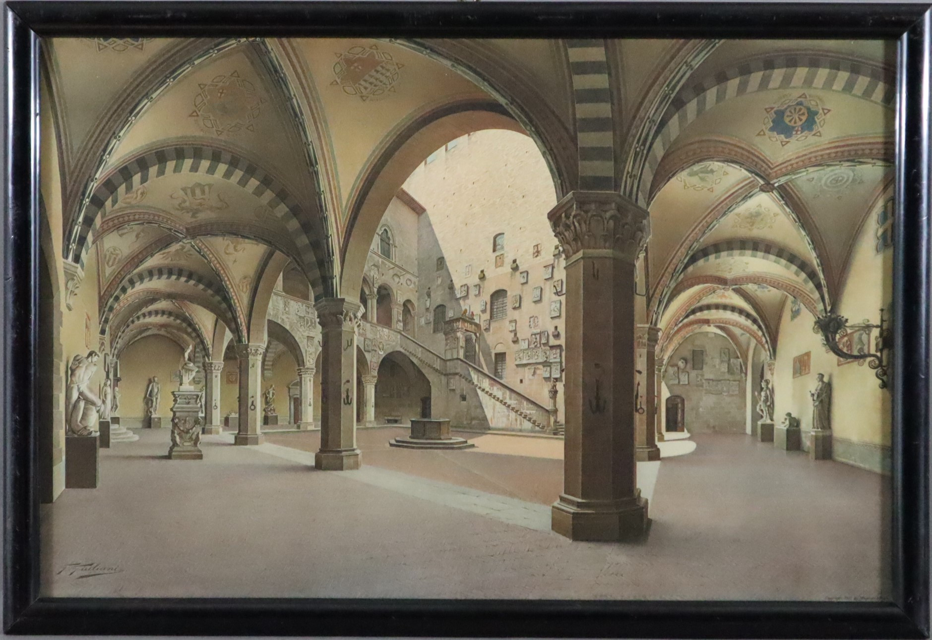 Images for 1868482. - GIULIANI, G. (1889-1960) - Courtyard of the ...