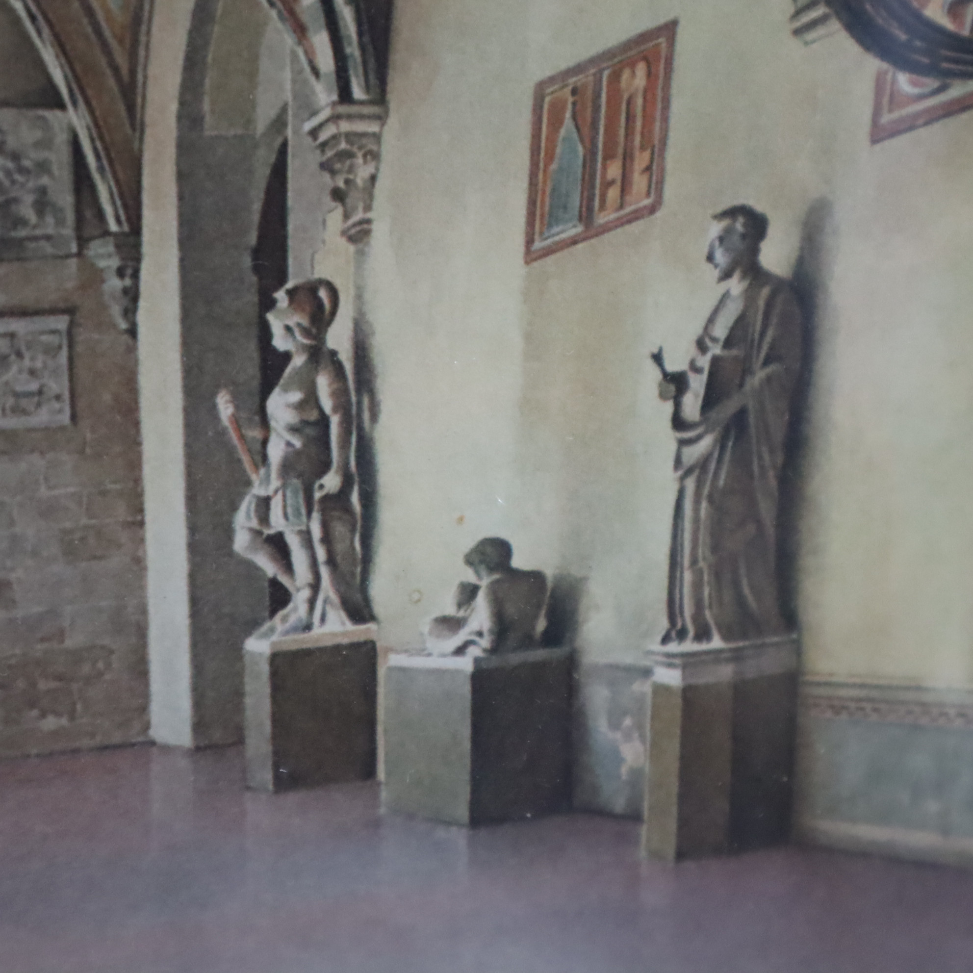 Images for 1868482. - GIULIANI, G. (1889-1960) - Courtyard of the ...