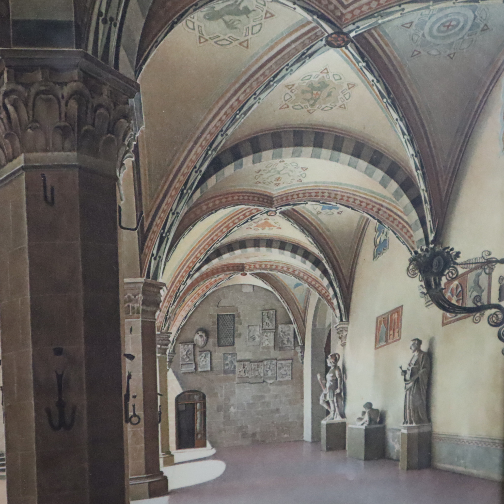 Images for 1868482. - GIULIANI, G. (1889-1960) - Courtyard of the ...