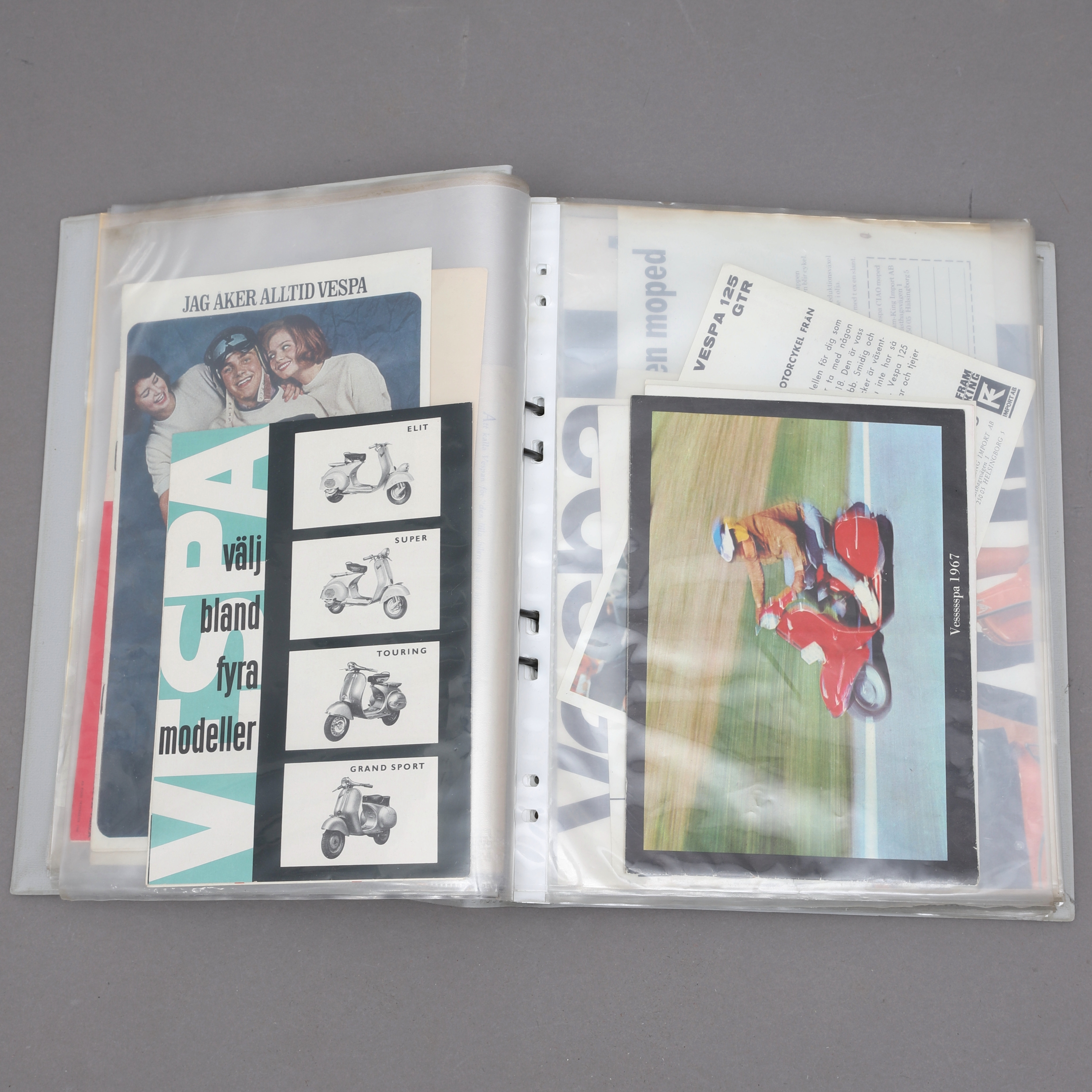 Images for 1872741. CATALOGS & BROCHURES, mopeds, in covers, i.a. Vespa ...