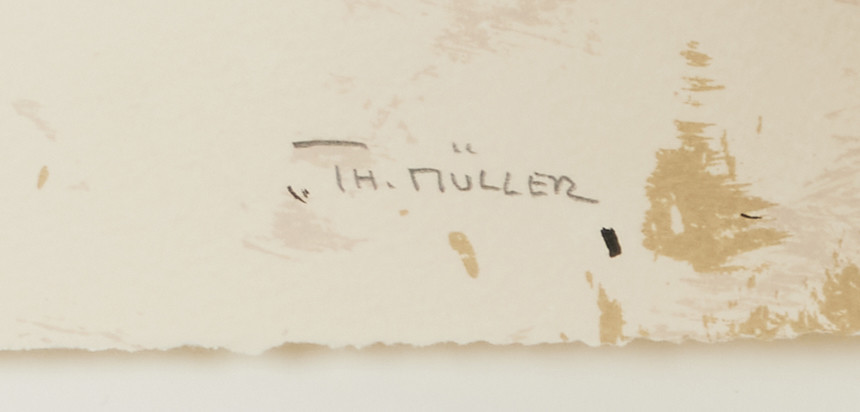 Images for 1878080. THOMAS MÜLLER (FÖDD 1959). Composition, lithograph ...