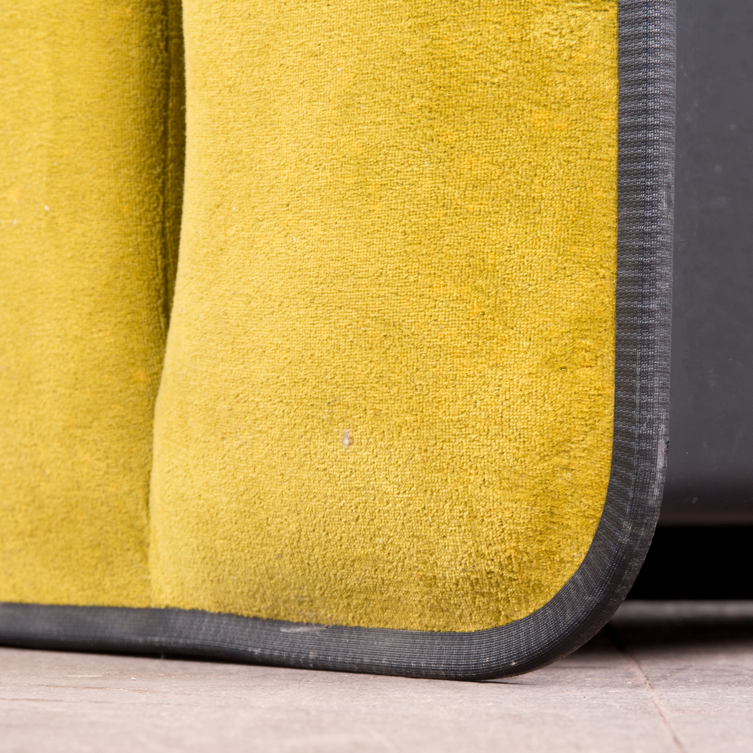 Images for 1880420. Corner armchair / lounge chair, velor, plastic ...