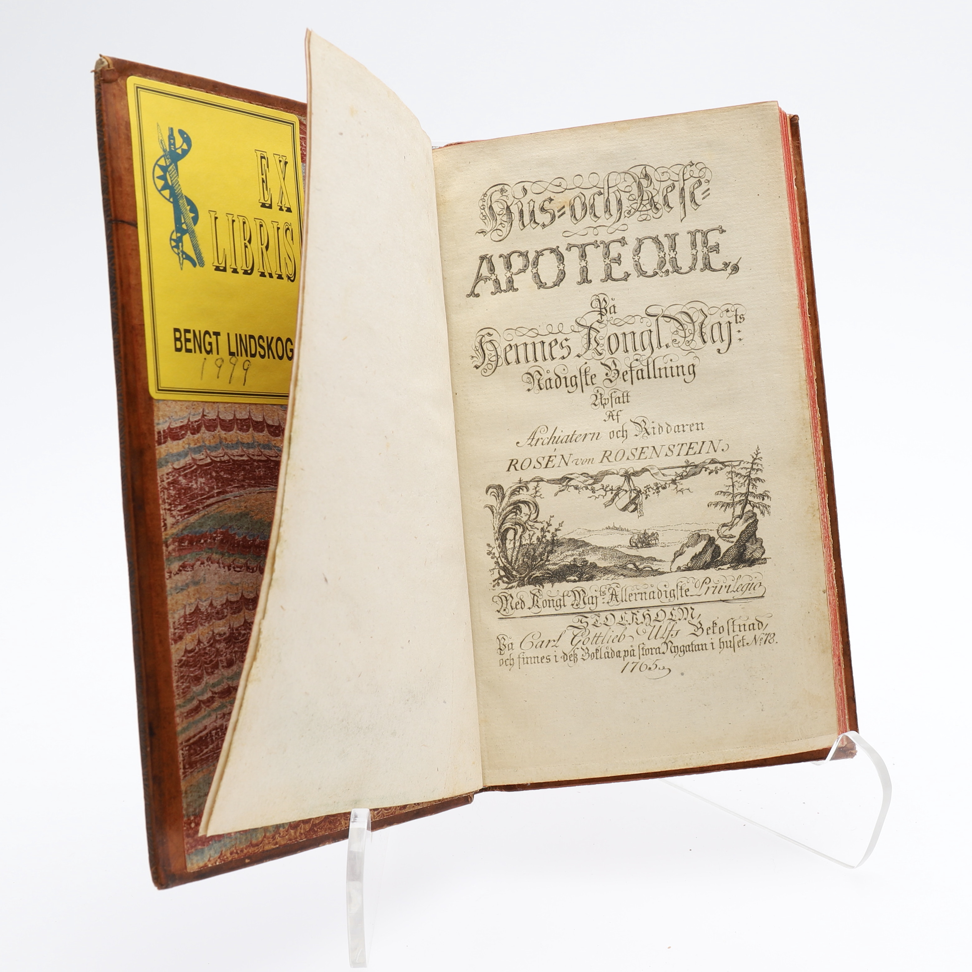 Images for 1882206. BEAUTIFUL COPY OF NILS ROSÉN VON ROSENSTEINS HUS ...