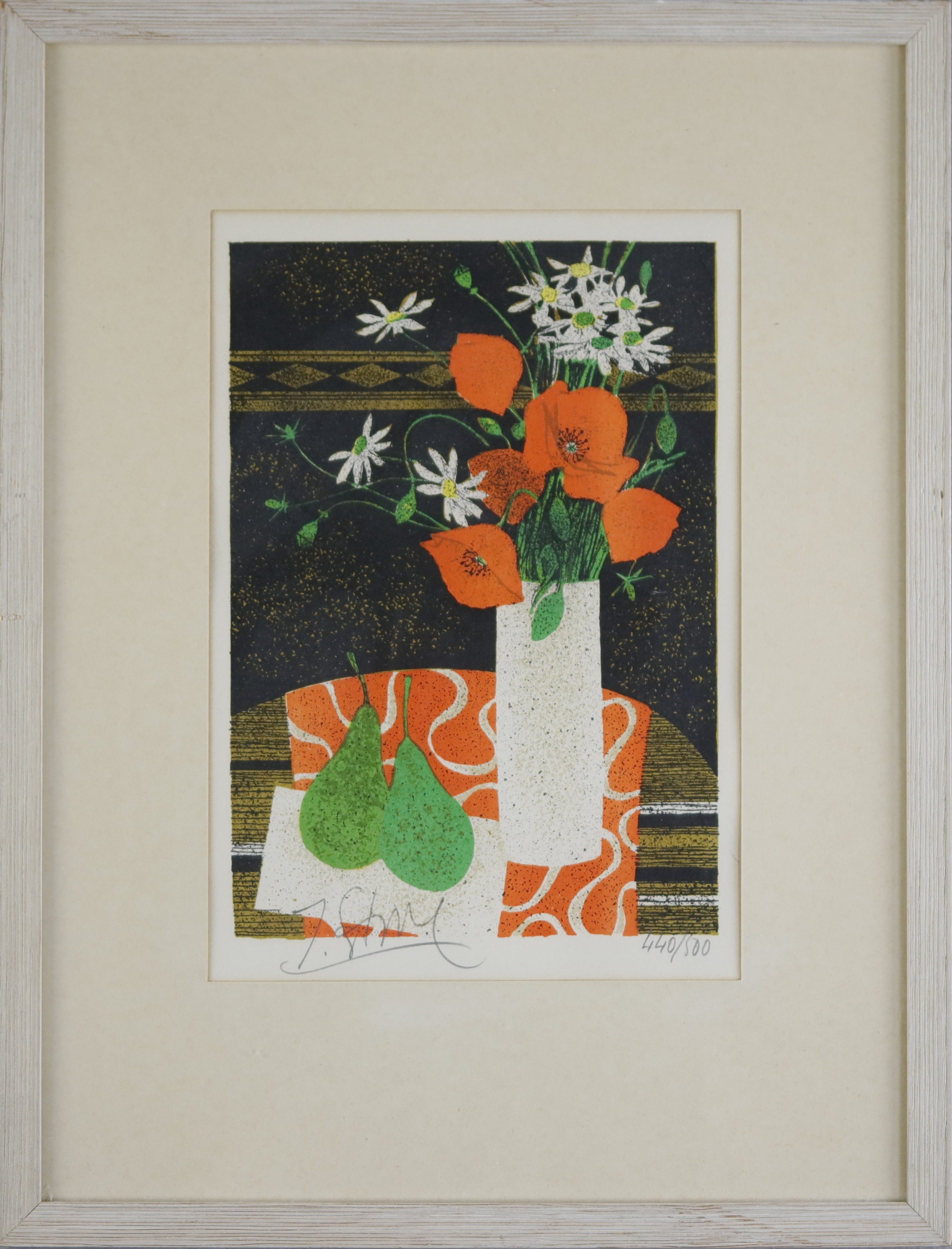 Images for 1886217. YVES GANNE. Lithograph, still life, signed 440/500 ...