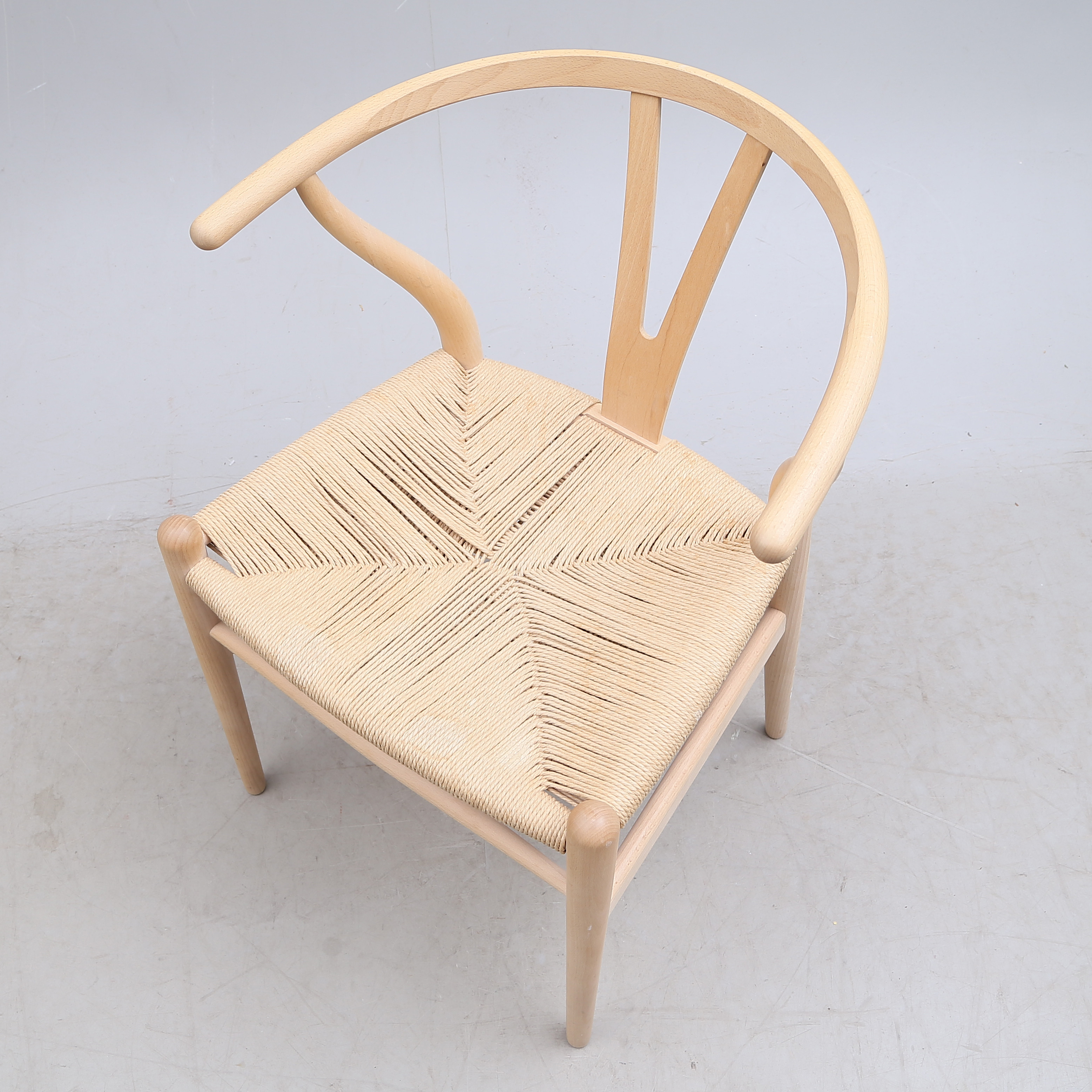 Bilder för 1887453. HANS J WEGNER. STOL med flätad sits, CH 24 ...