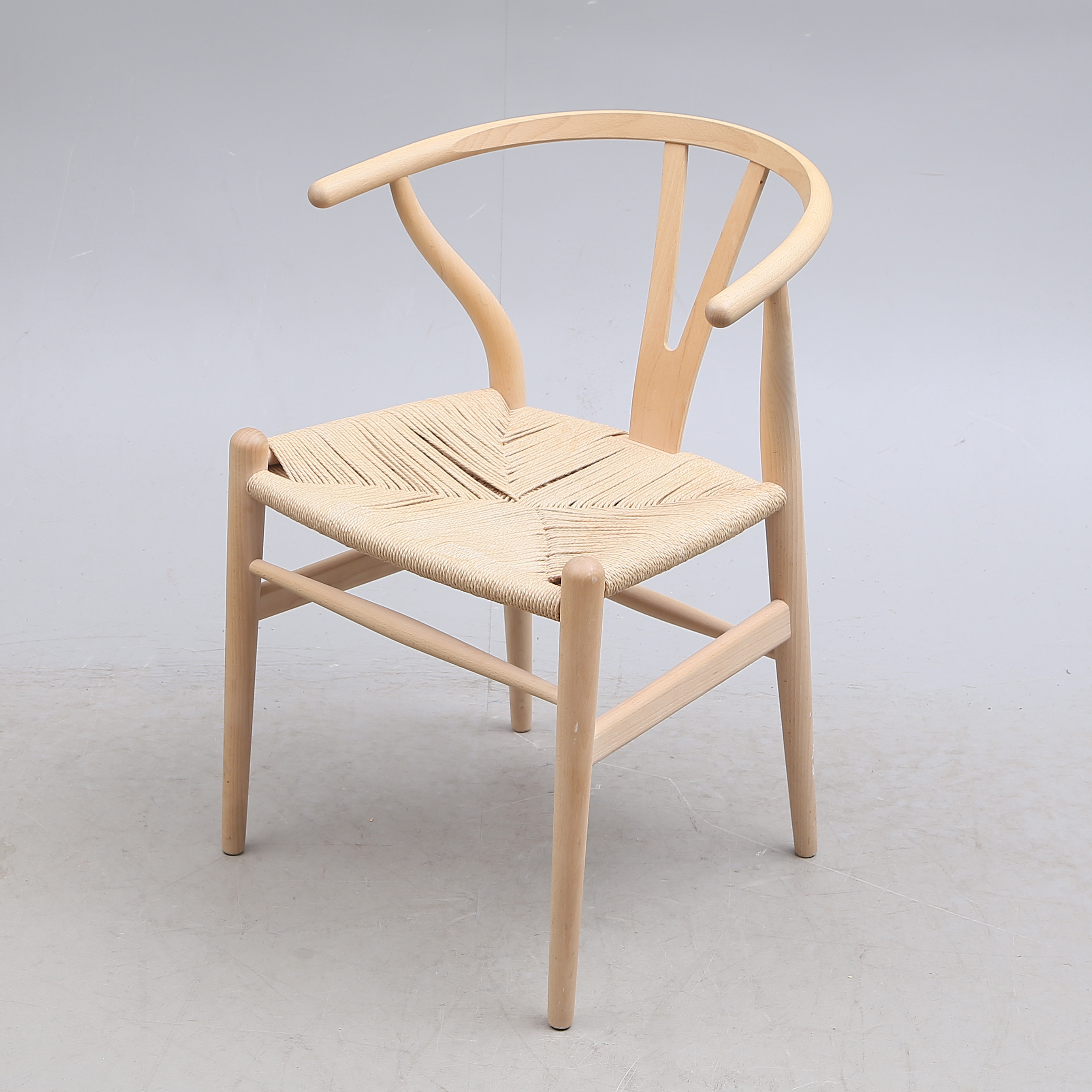 Bilder för 1887453. HANS J WEGNER. STOL med flätad sits, CH 24 ...