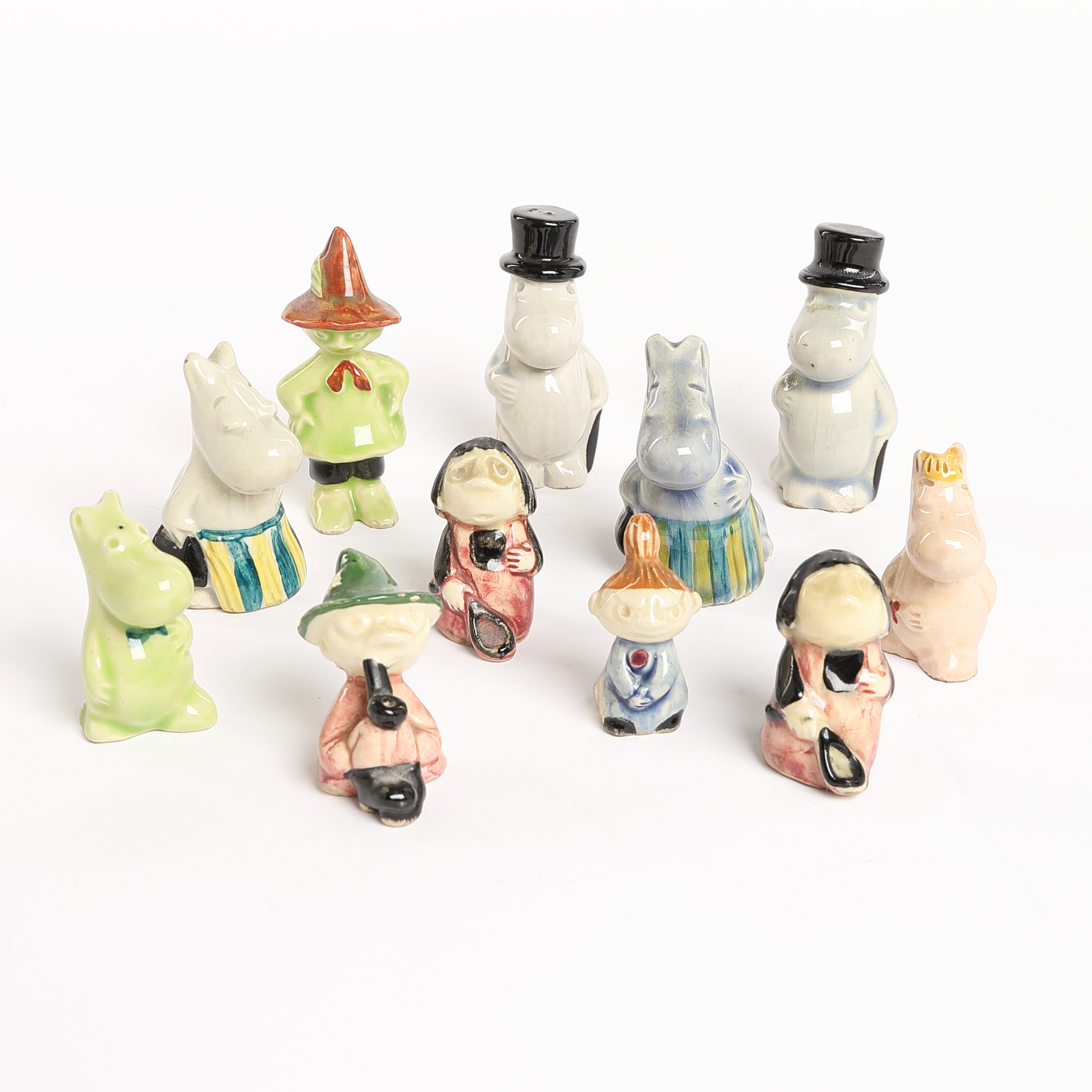 Images for 1899874. SIGNE HAMMARSTEN-JANSSON. Moomin figures. figurines ...