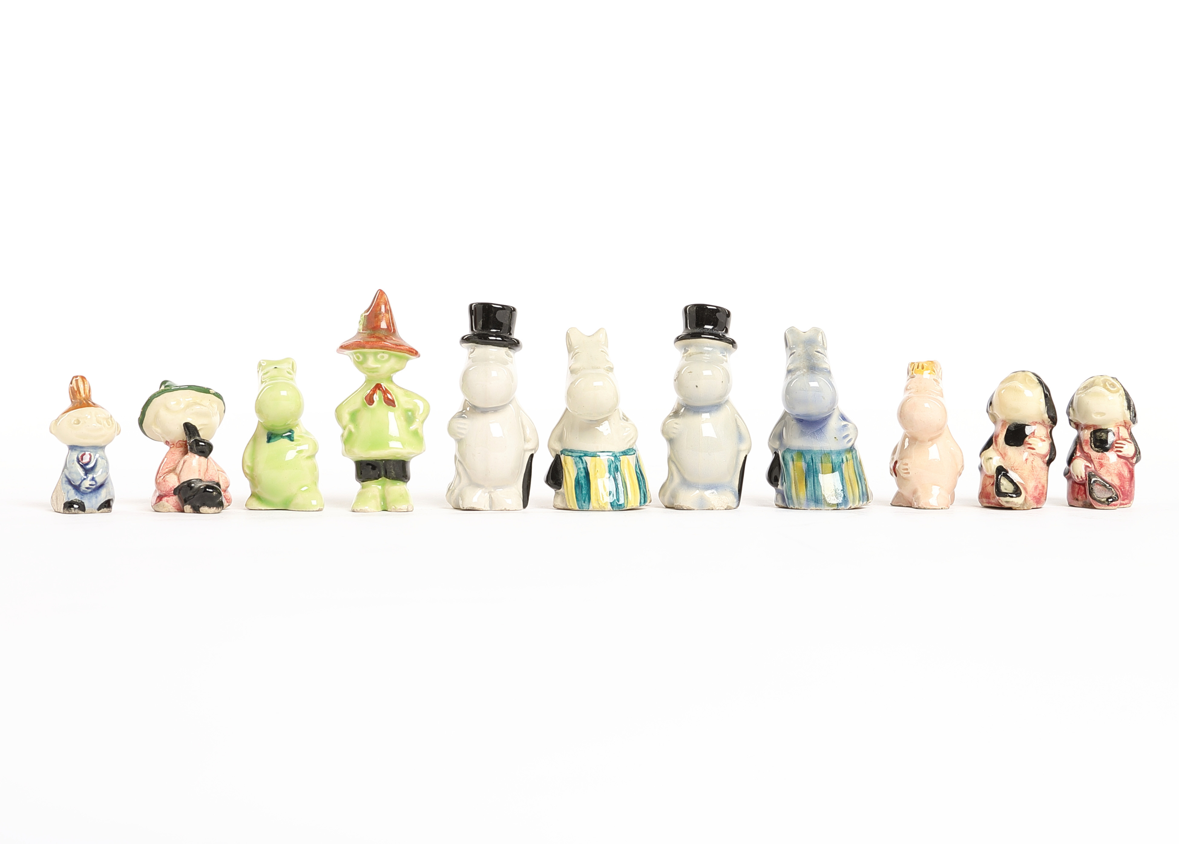 Images for 1899874. SIGNE HAMMARSTEN-JANSSON. Moomin figures. figurines ...