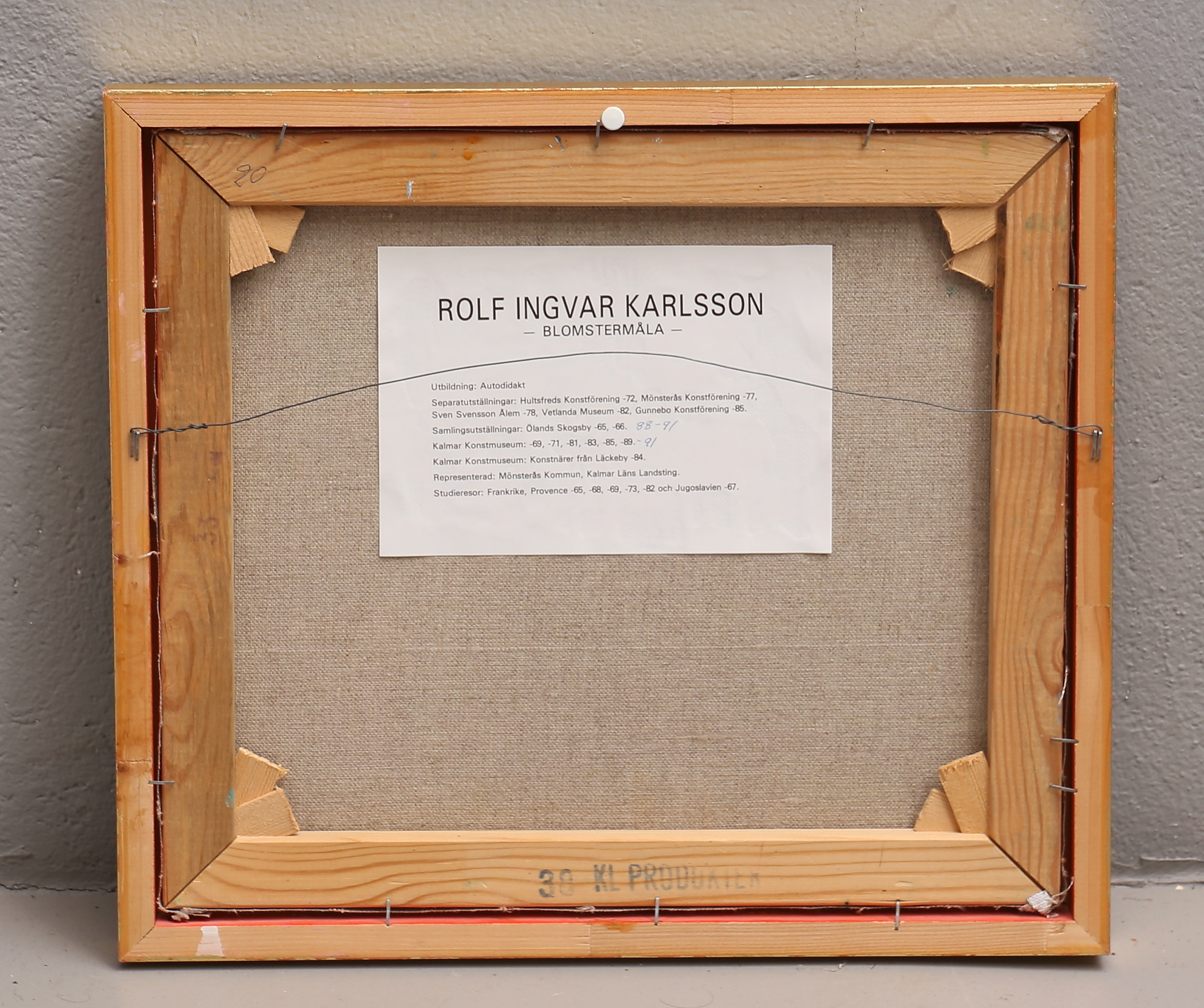 Images for 1901053. ROLF INGVAR KARLSSON. Oil on canvas, signed and ...