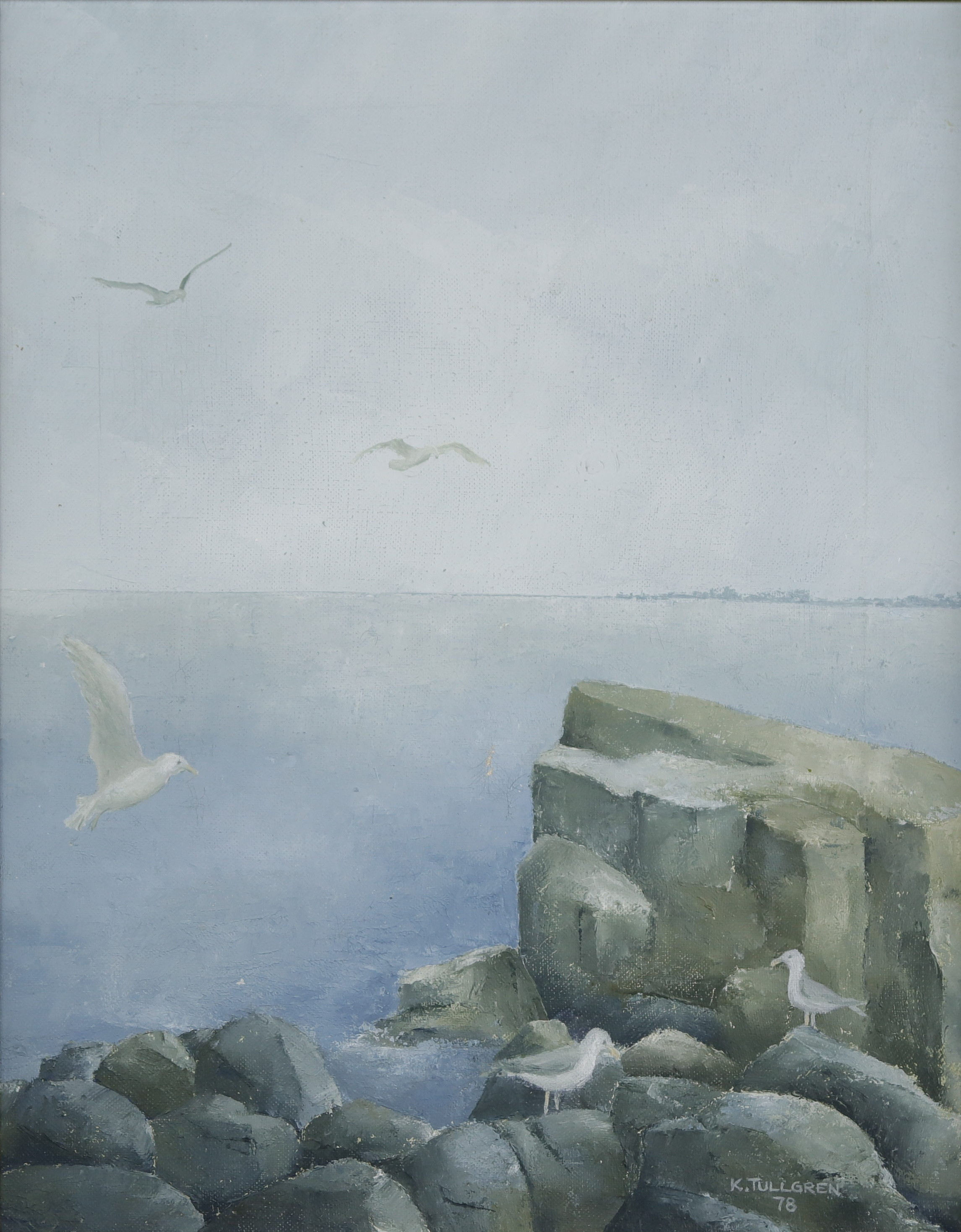 Images for 1903556. OIDENTIFIERAD KONSTNÄR. Oil on canvas, sea view ...