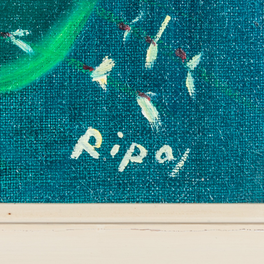 Images for 1916094. HANS RIPA. Oil on canvas, Still life with flowers ...