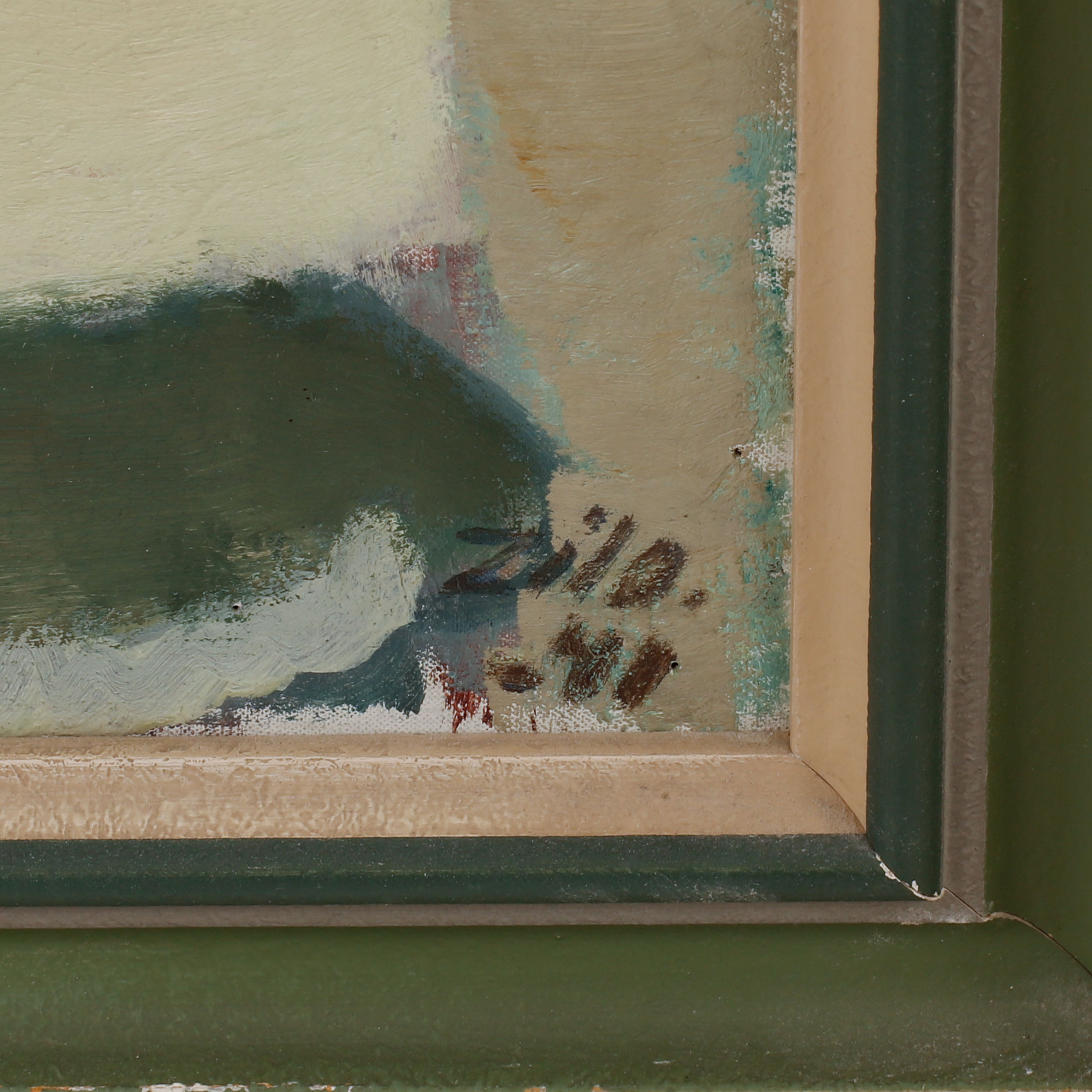 Images for 1916231. GUNNAR ZILO. Standing model. Oil on canvas, signed ...