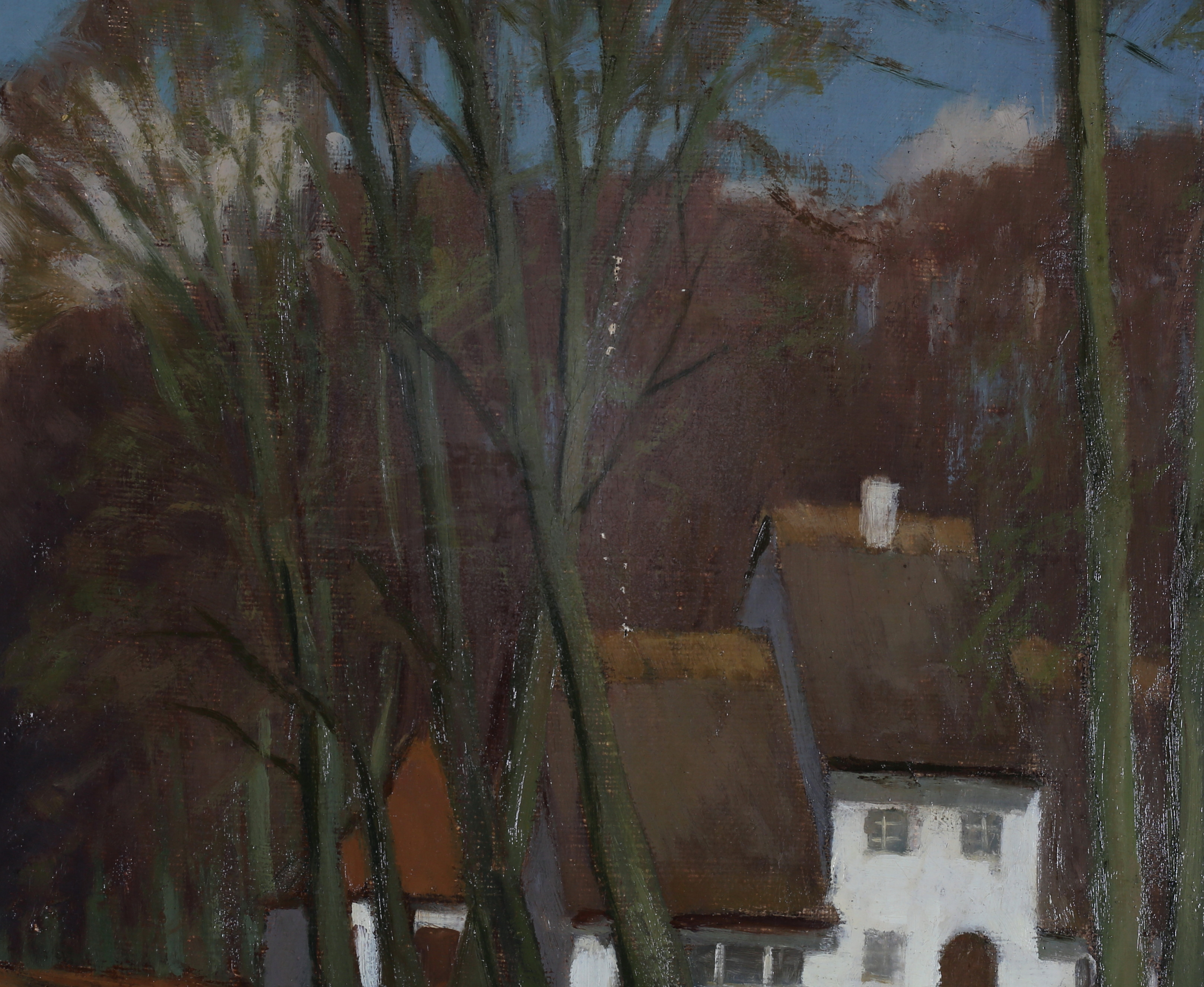 Images for 1918309. ROBERT RASMUSSEN. Autumn landscape with houses and ...