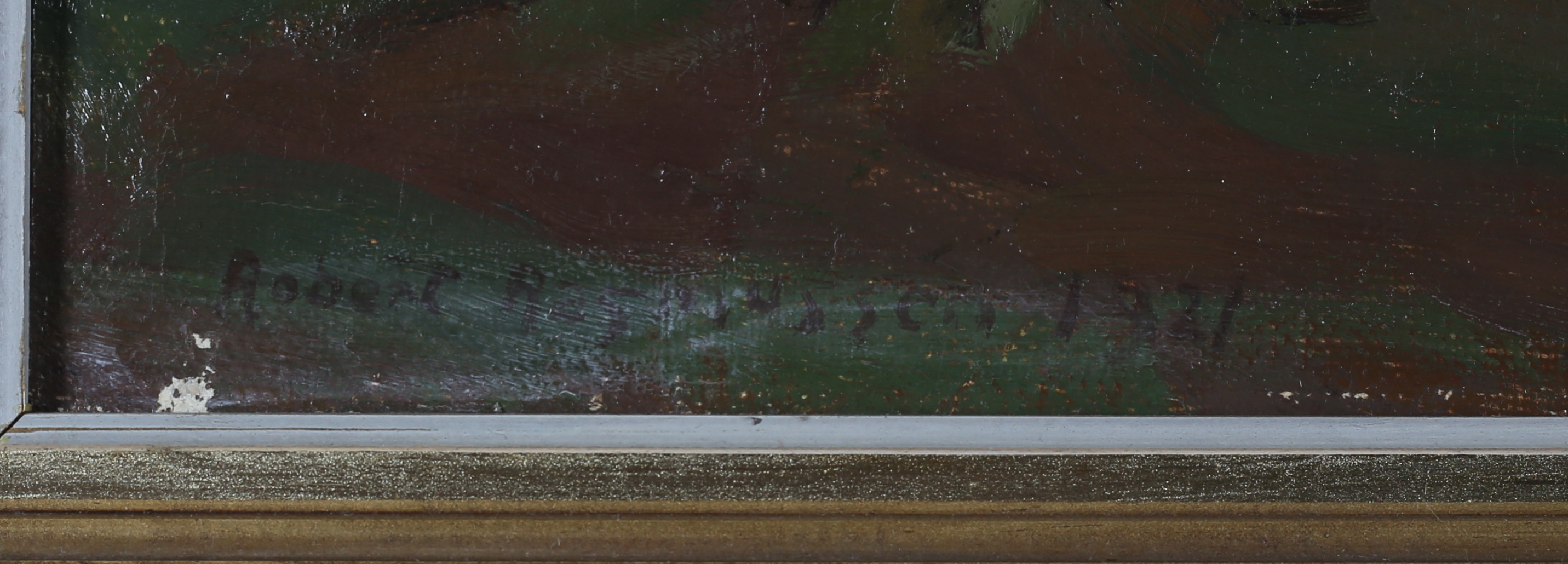 Images for 1918309. ROBERT RASMUSSEN. Autumn landscape with houses and ...