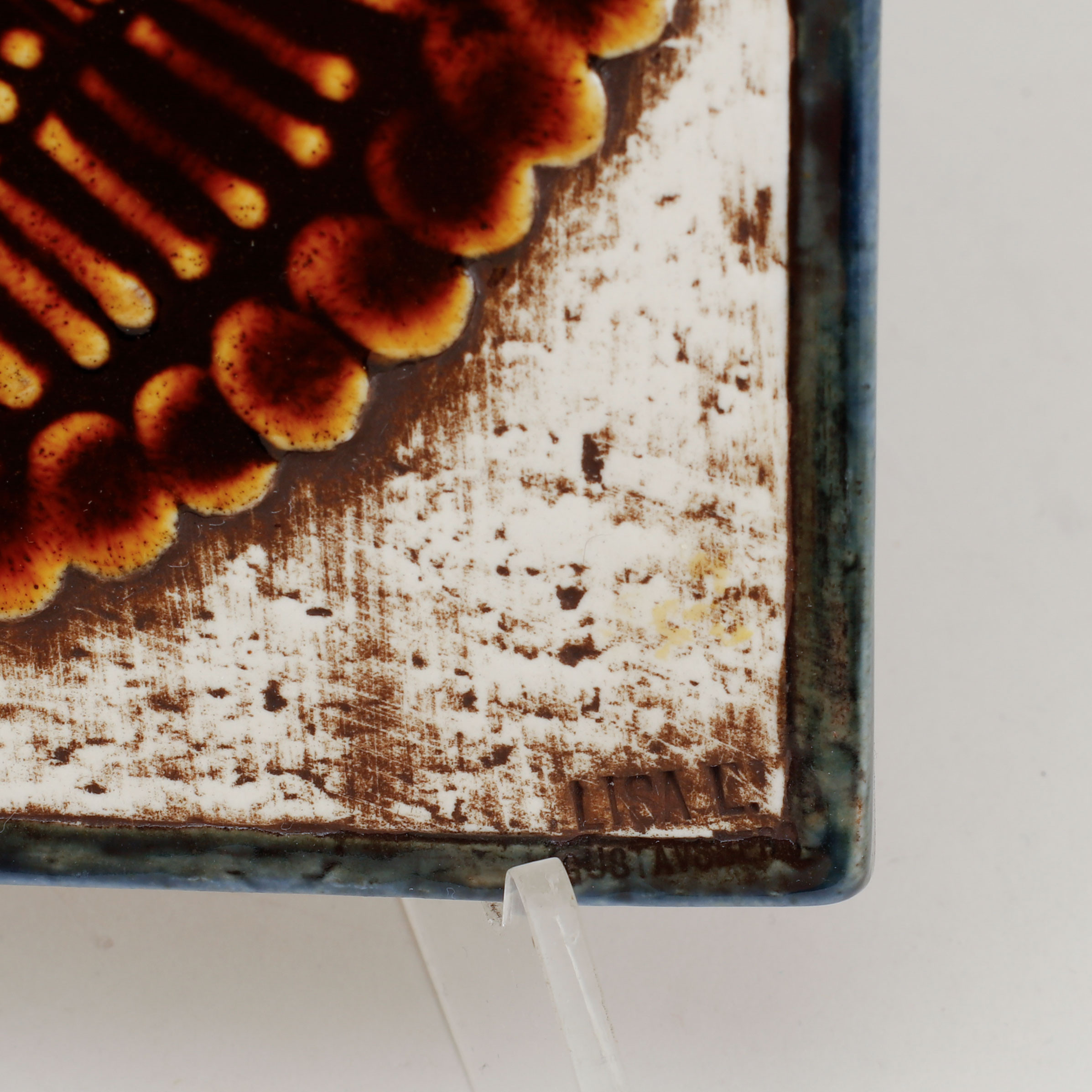 Images for 1919265. LISA LARSON. Wall plate "Sunflower", stoneware ...