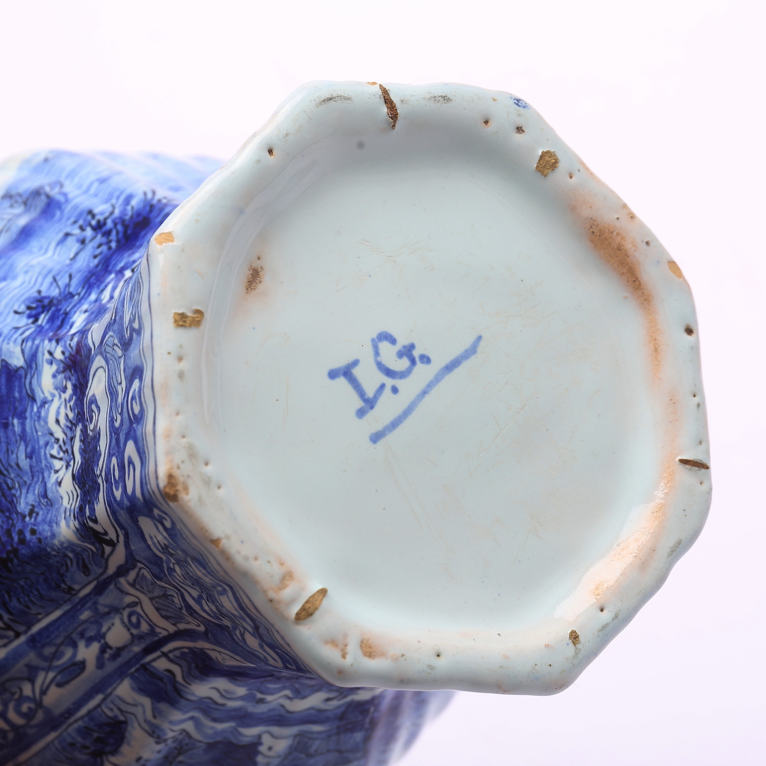 Images for 1921089. VAS, Delft, signed IG. - Auctionet