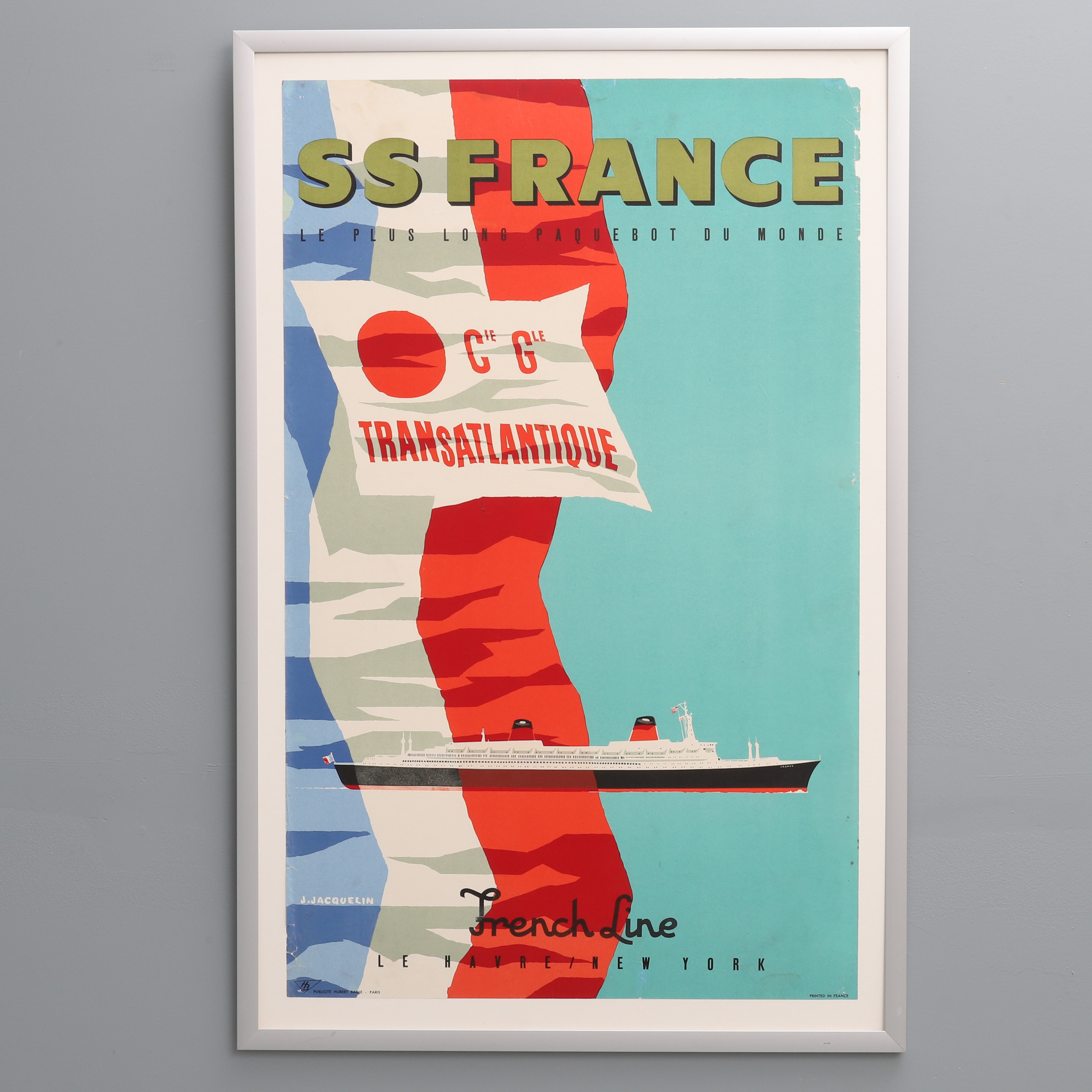 Images for 1921956. JEAN JACQUELIN. SS FRANCE, FRENCH LINE TRAVEL ...