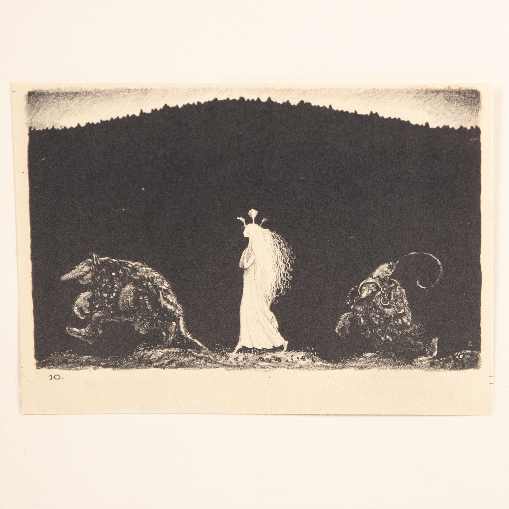 JOHN BAUER. Troll : Tio originallitografier. Göteborg :Ernst Bauers ...