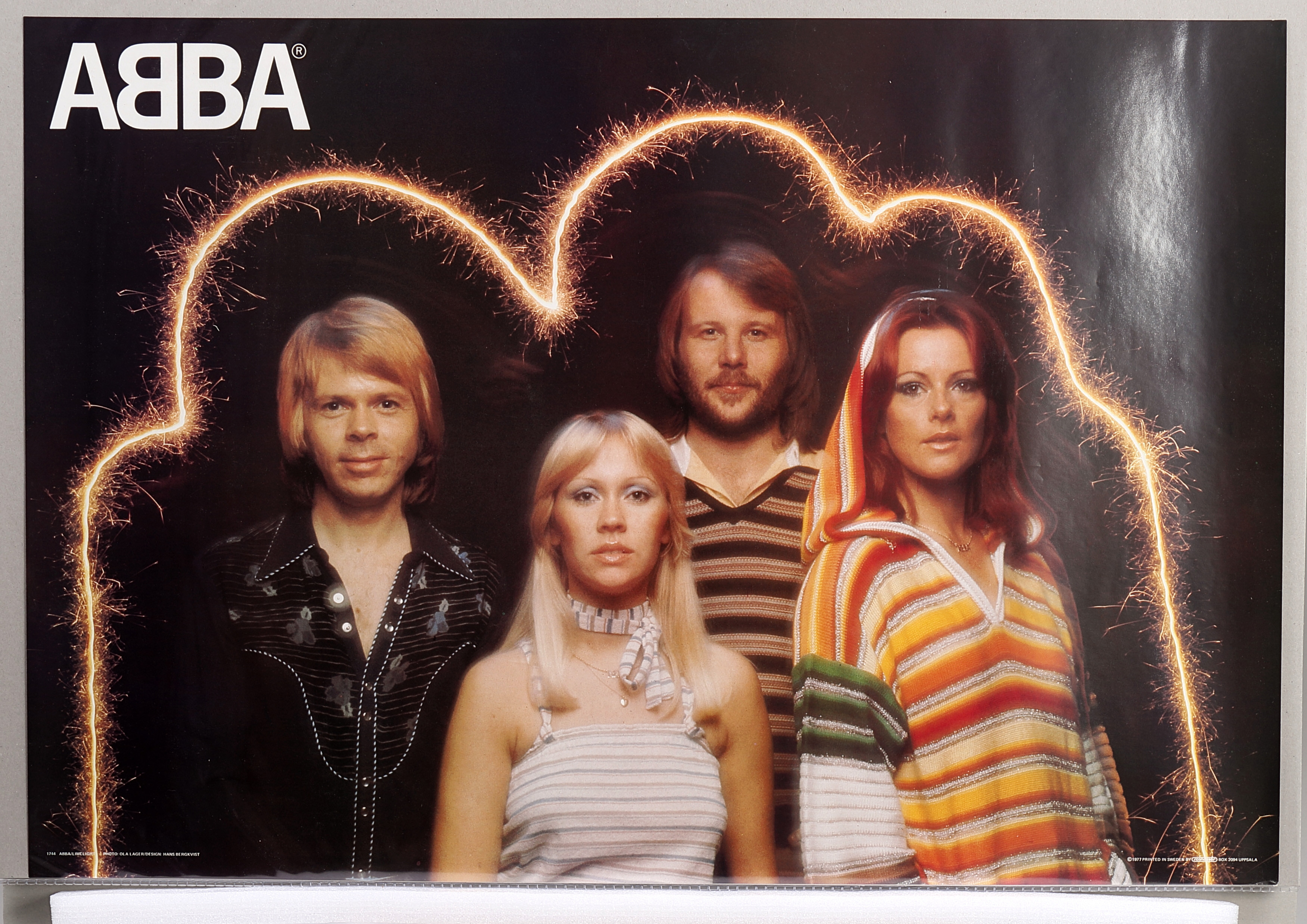Images for 1923095. ABBA, original poster, vintage 1977, "Abba ...
