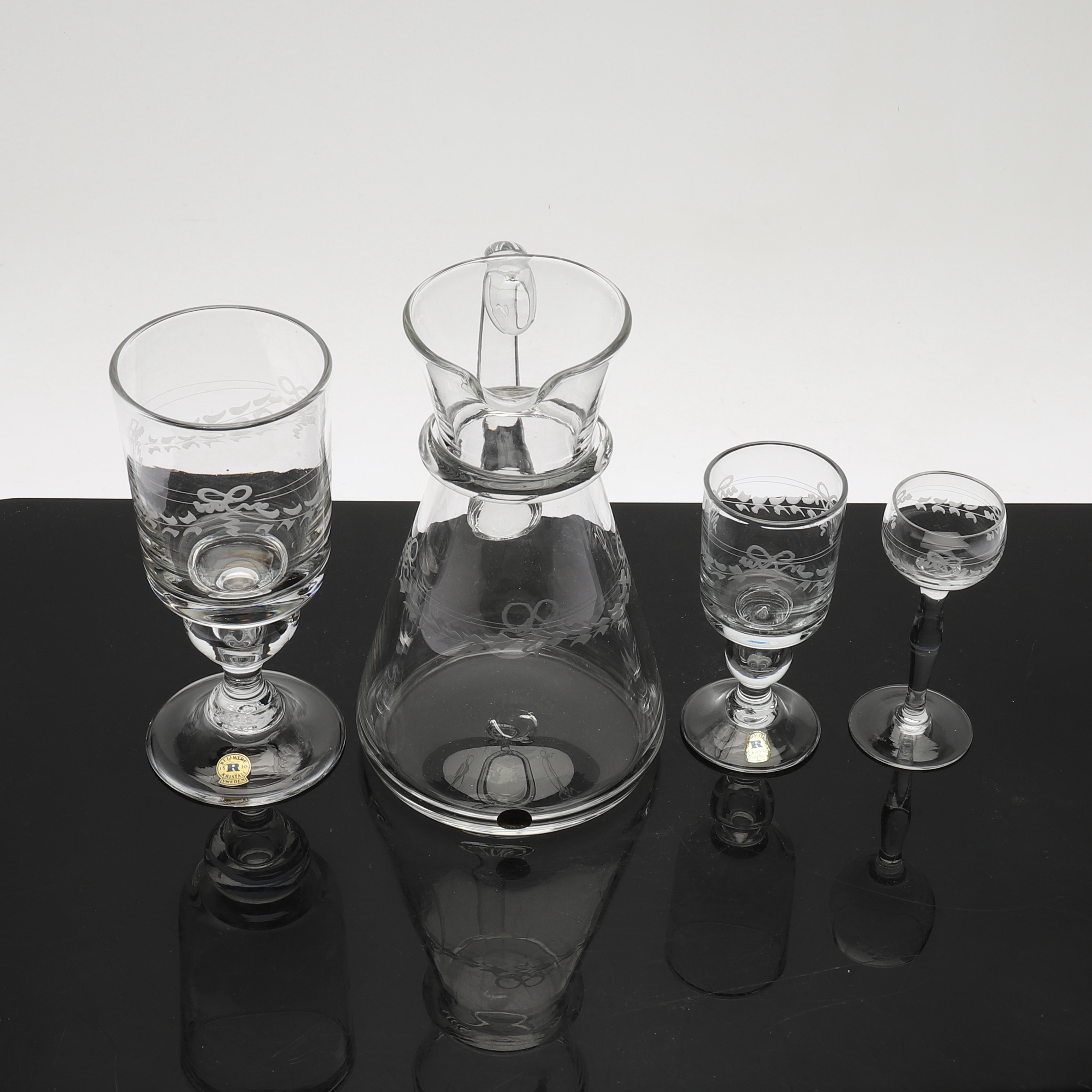 Images for 1929902. GLASSWARE, 18 pieces, "Antique", Reijmyre ...