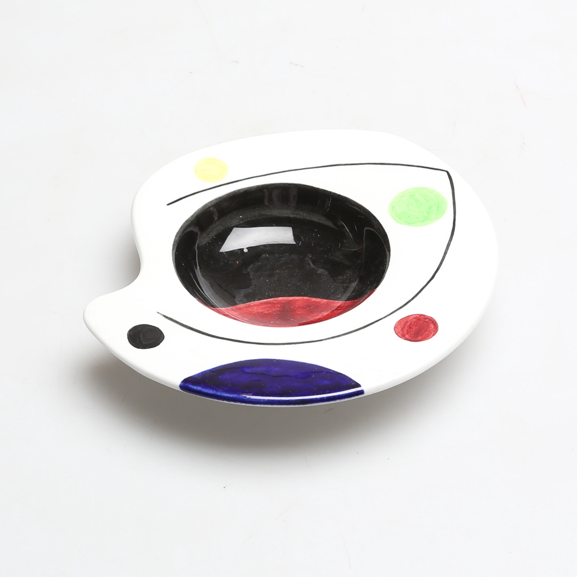 Images for 1930182. BOWL, porcelain, Rörstrand, hand painted, palette ...