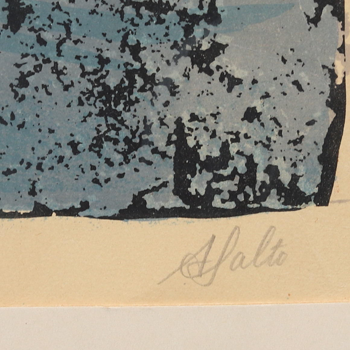 Images for 1930879. AXEL SALTO. Deer, color lithograph no. 80/260 ...