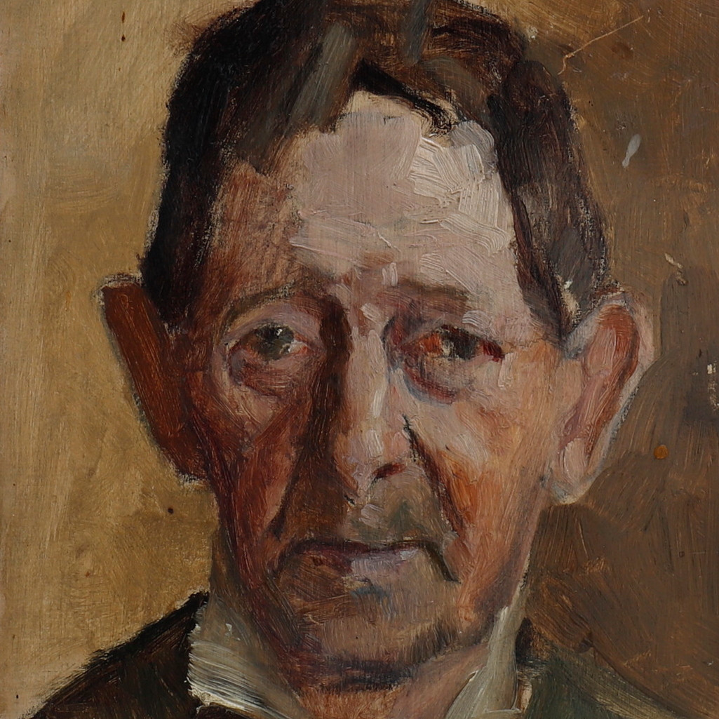 Images for 1933332. NILS FORSBERG D.Ä, male portrait, oil on Board ...