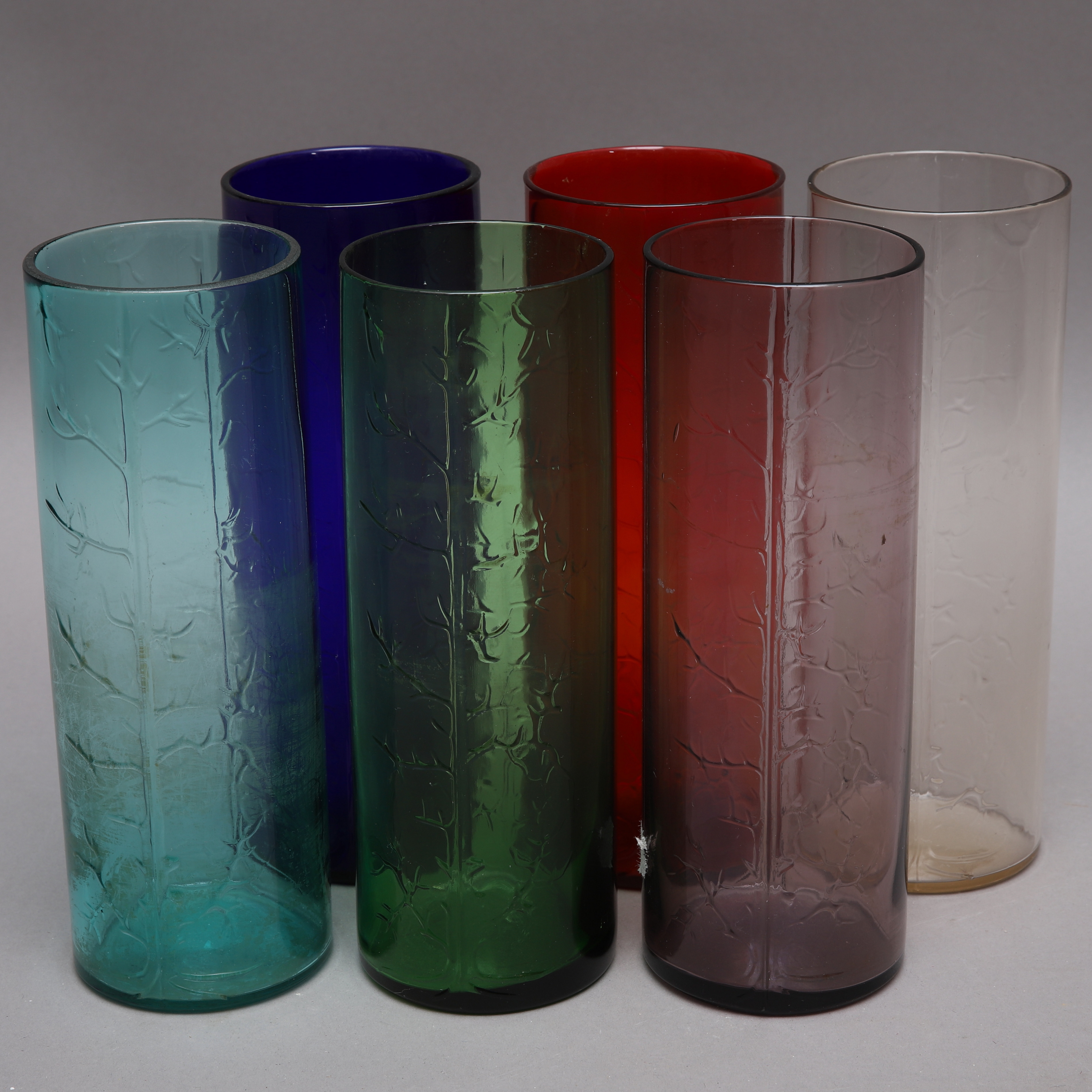 Images for 1934251. VASES, 6 pcs, ''Ok'', glass, Björkshults glassworks ...