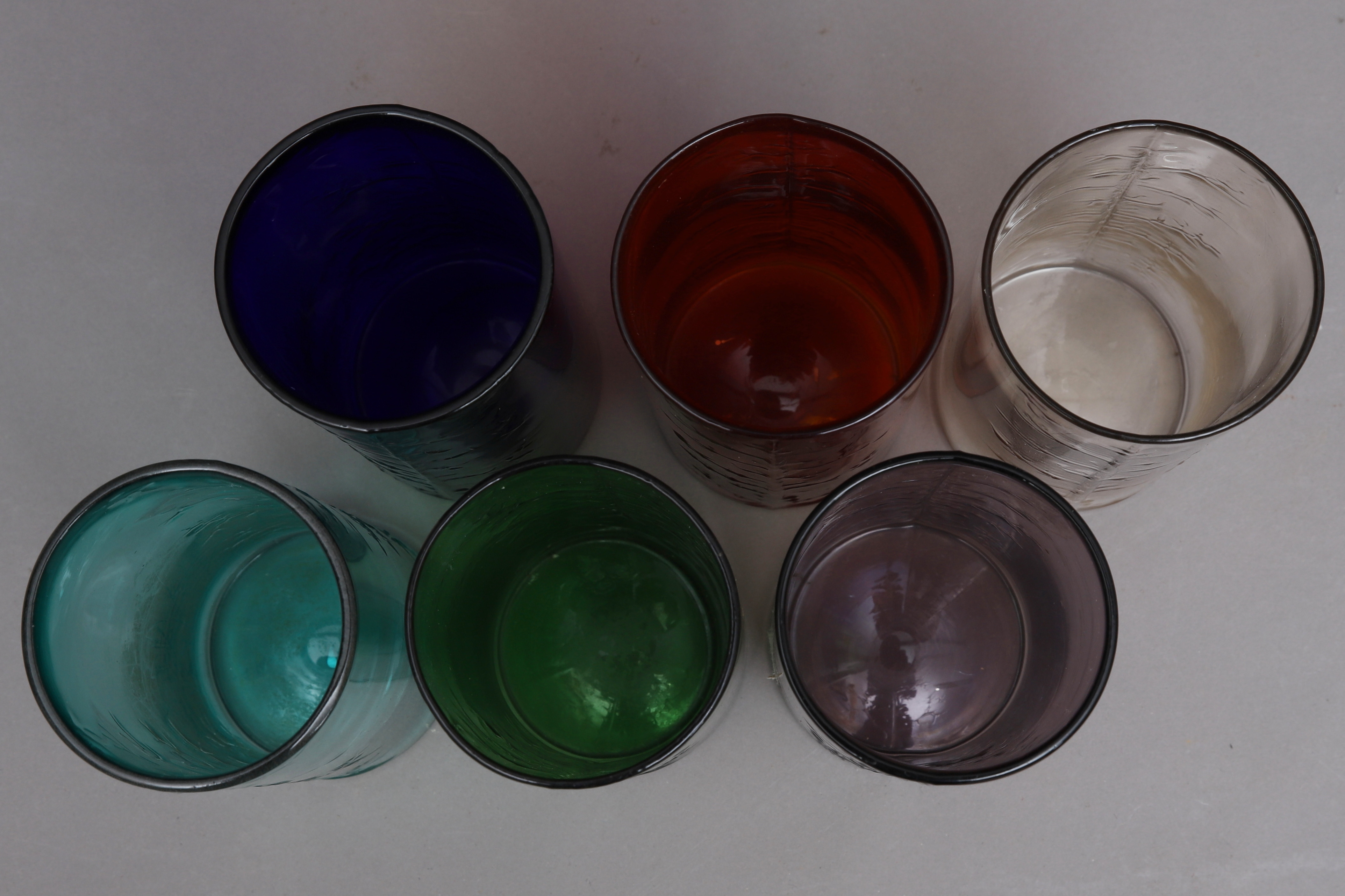 Images for 1934251. VASES, 6 pcs, ''Ok'', glass, Björkshults glassworks ...