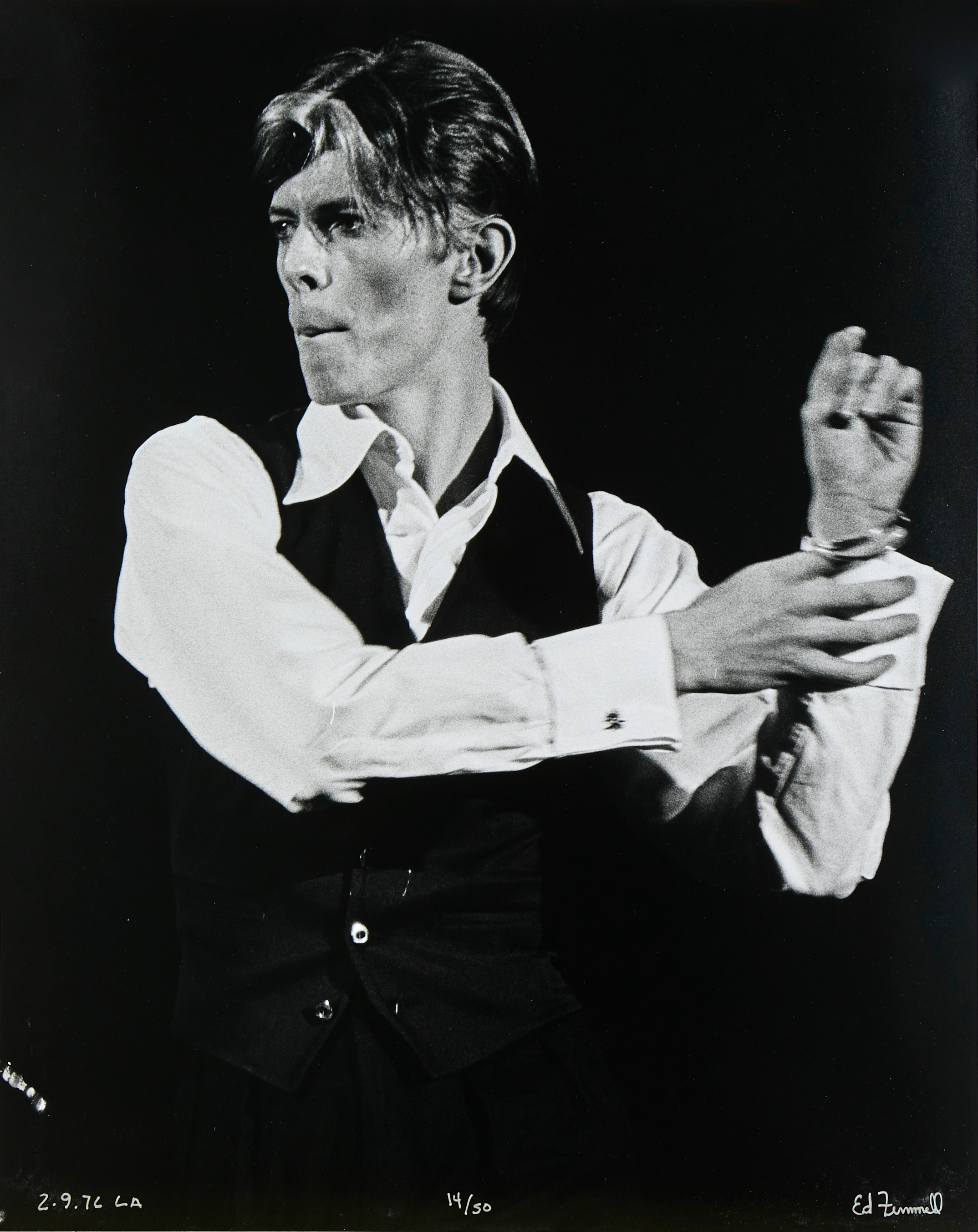 1936649. ED FINNELL (USA/SVERIGE, FÖDD 1956). David Bowie "The Thin ...