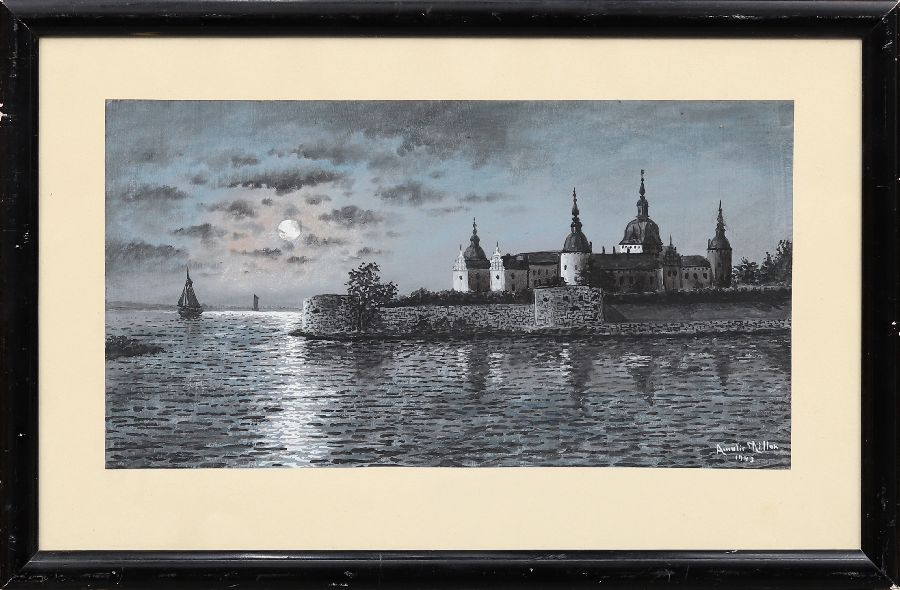 Images for 1940367. AMALIA MELIN-MILLER (1871-1967). Kalmar castle ...