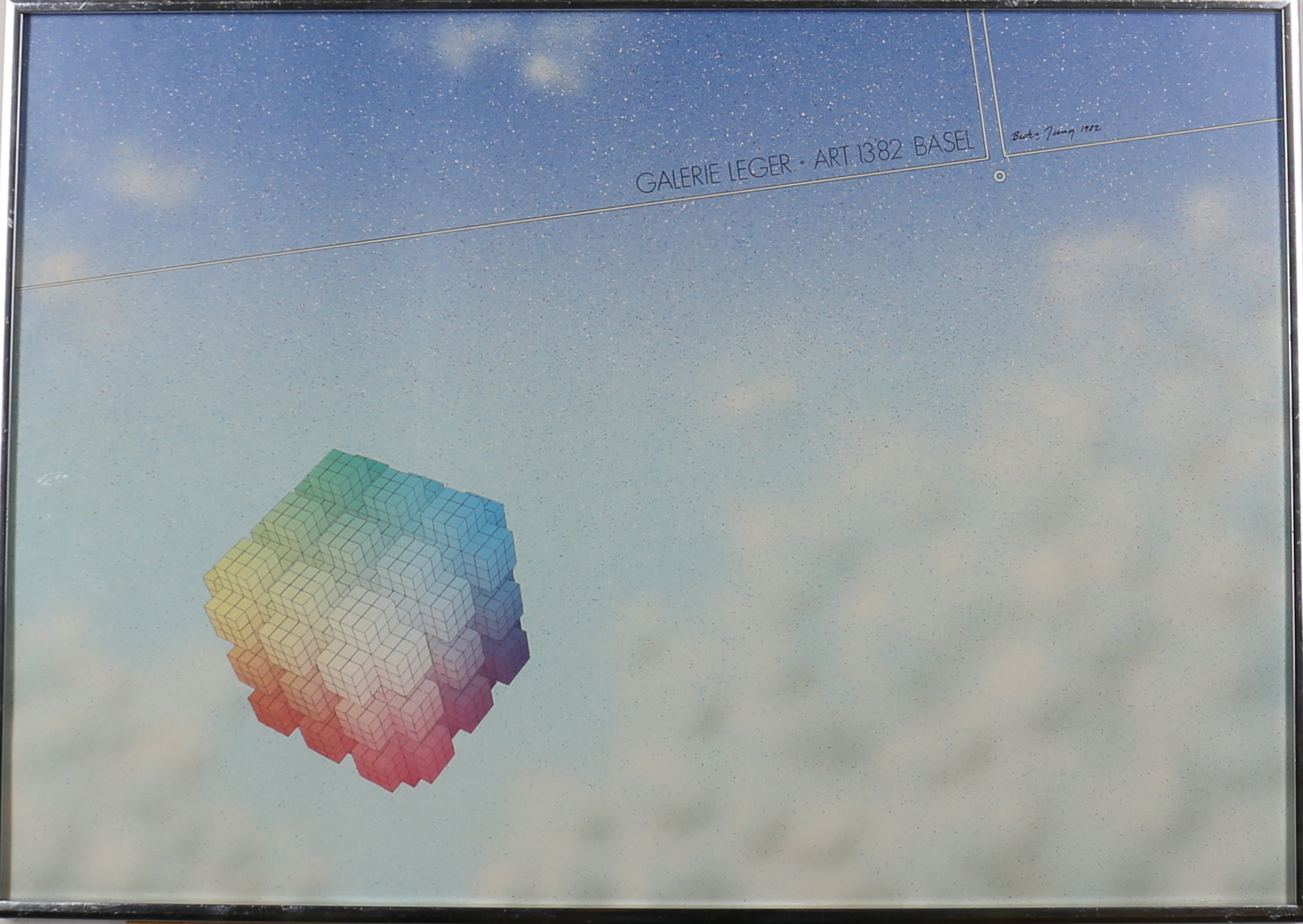 Images for 194195. BECK & LJUNG. Color lithograph. Computer ink plot ...