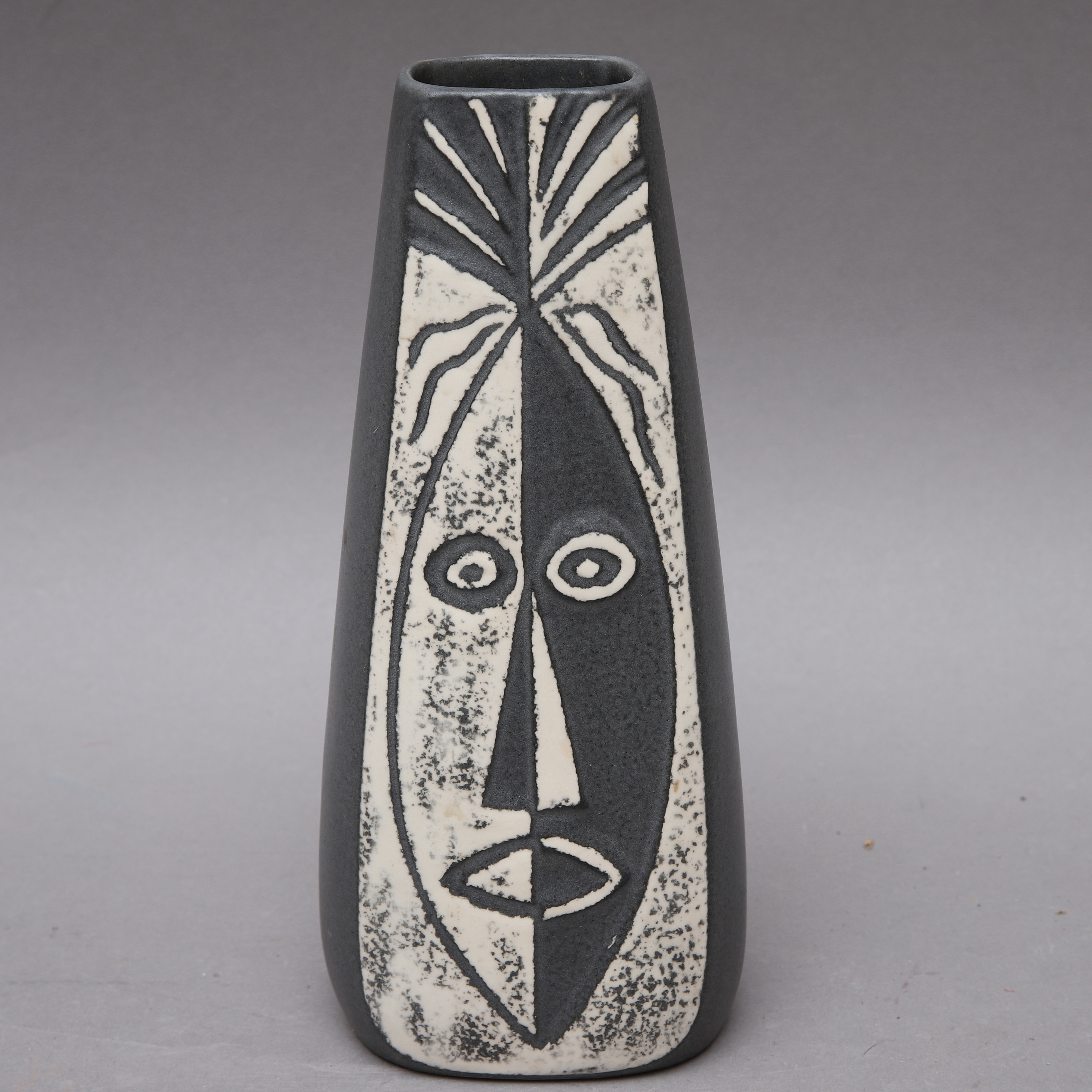 ORLA JEPPESEN. vas, ansikte, keramik, Danmark, 1960-tal. | Barnebys