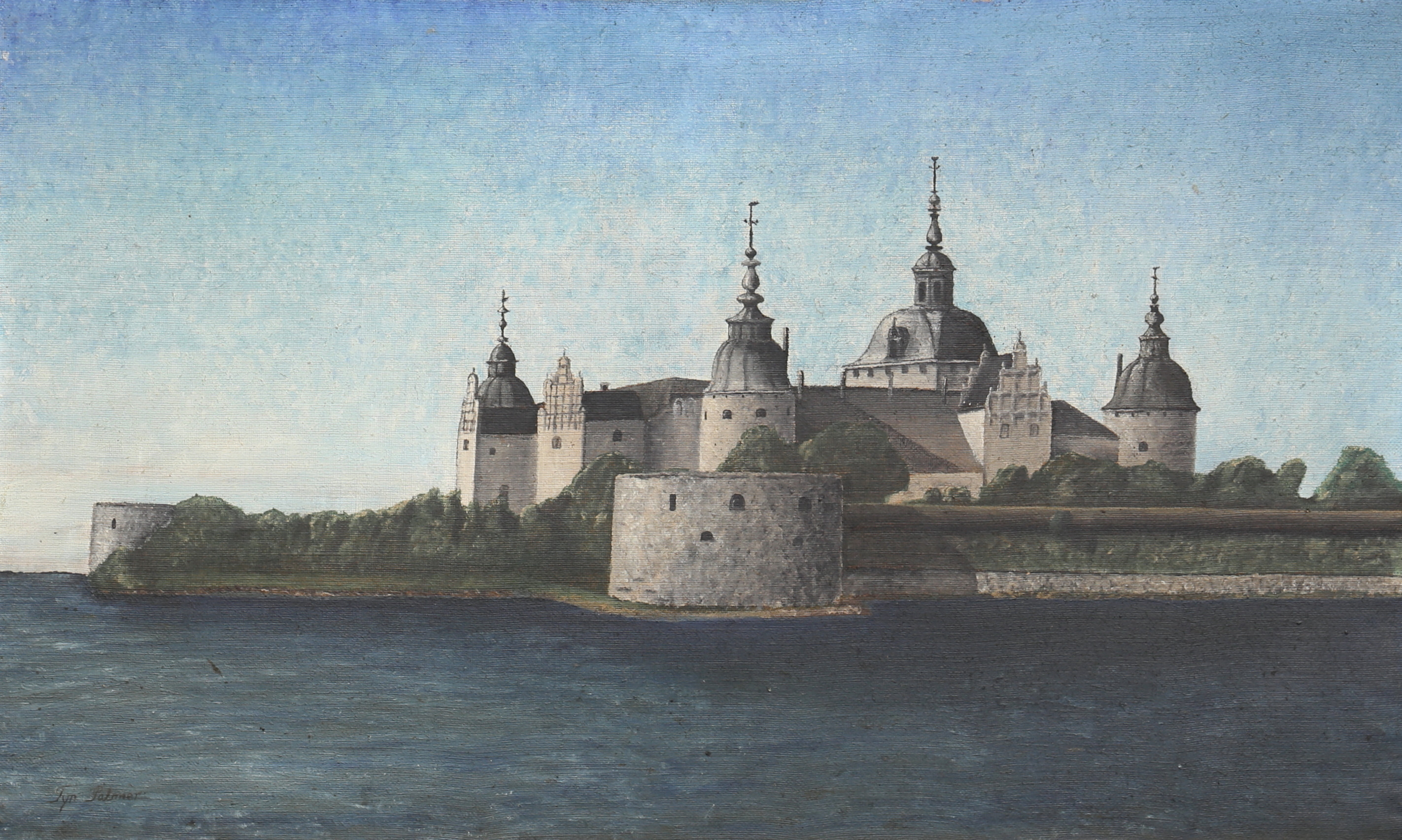 Images for 1947960. OIDENTIFIERAD KONSTNÄR. Oil on canvas, Kalmar ...